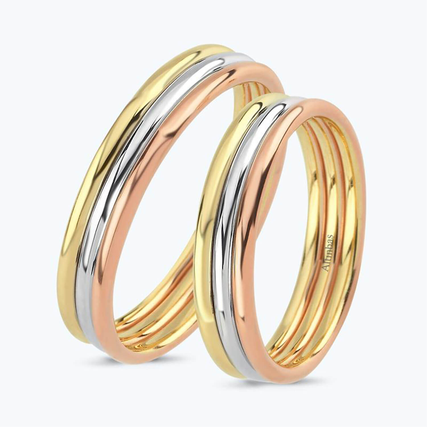 Altın İkili Alyans Altın İkili Alyans