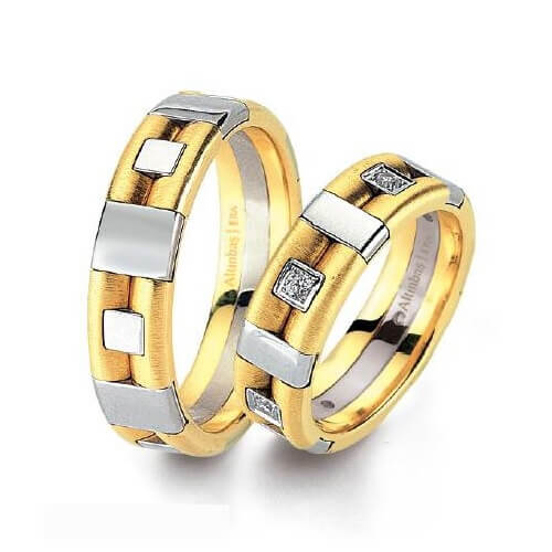 Altın Triamor İkili Alyans