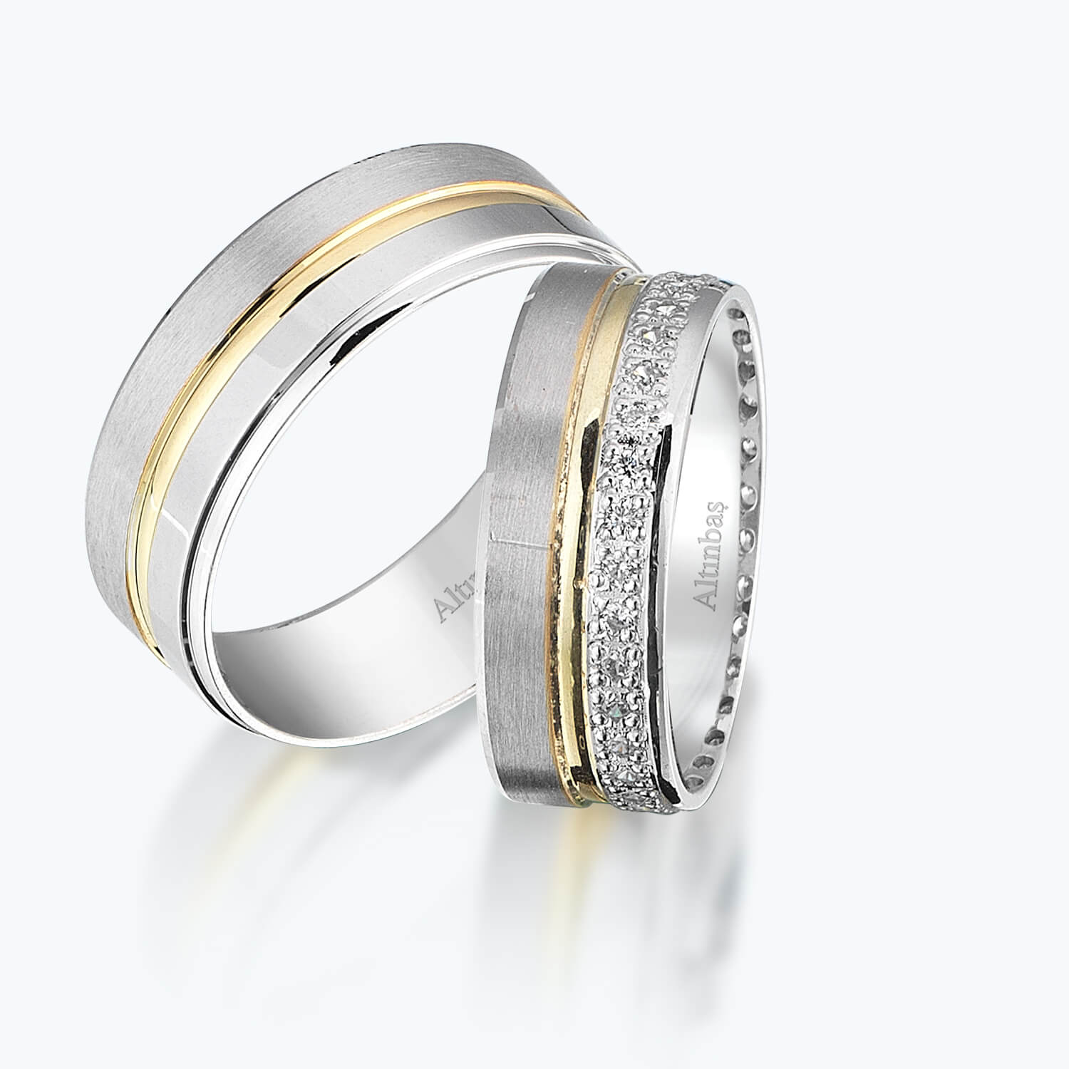 Altın İkili Alyans Altın İkili Alyans