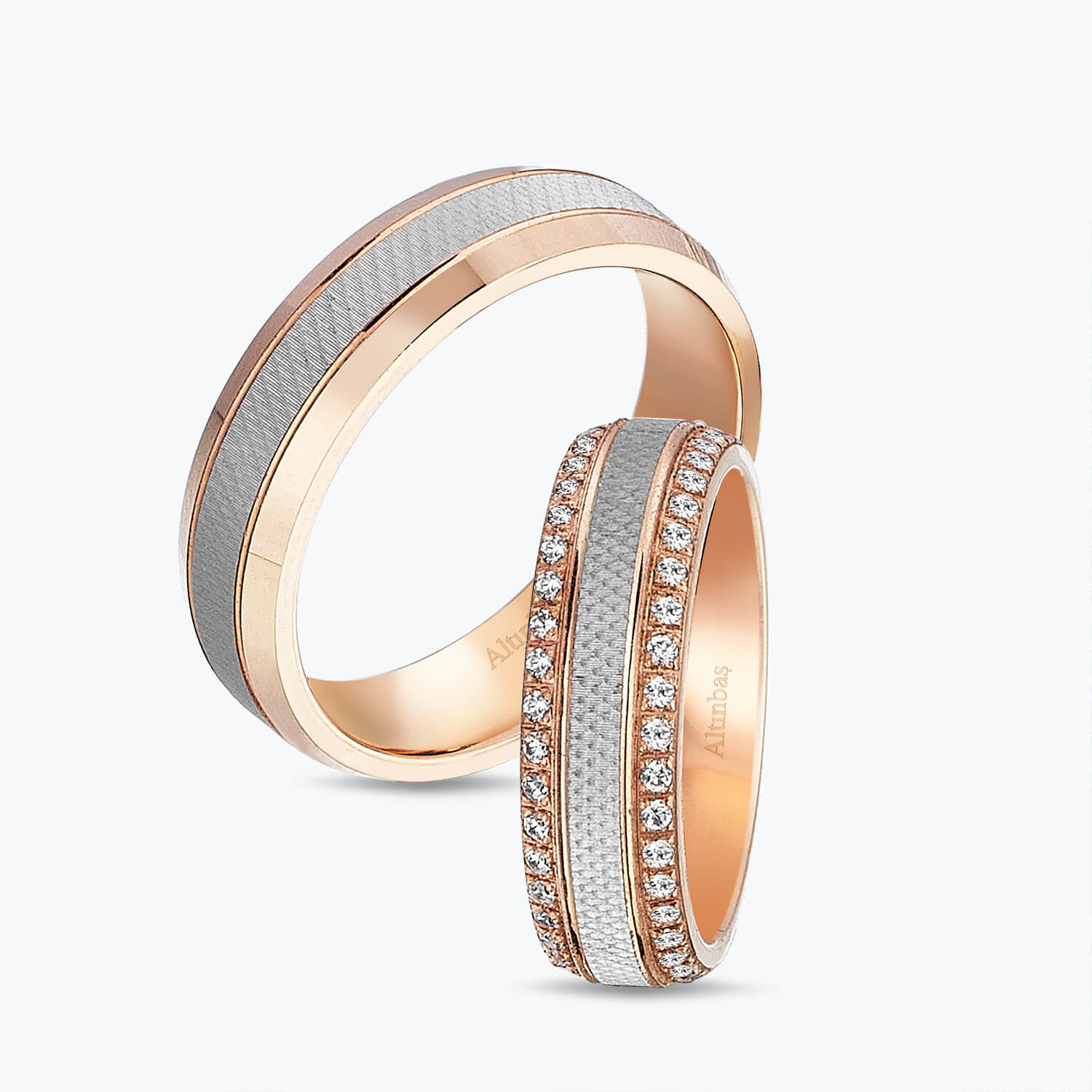 Altın İkili Alyans Altın İkili Alyans