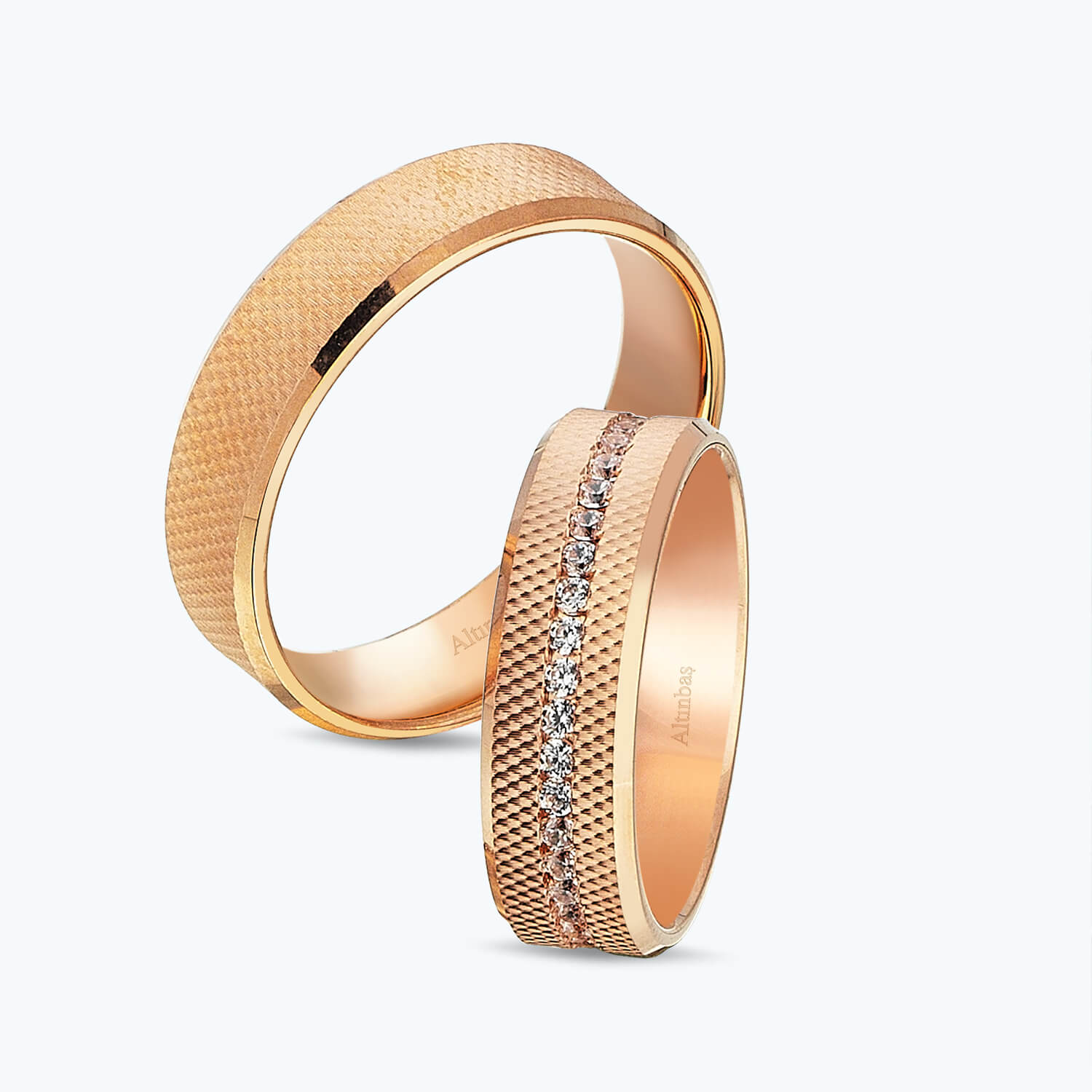 Altın İkili Alyans Altın İkili Alyans