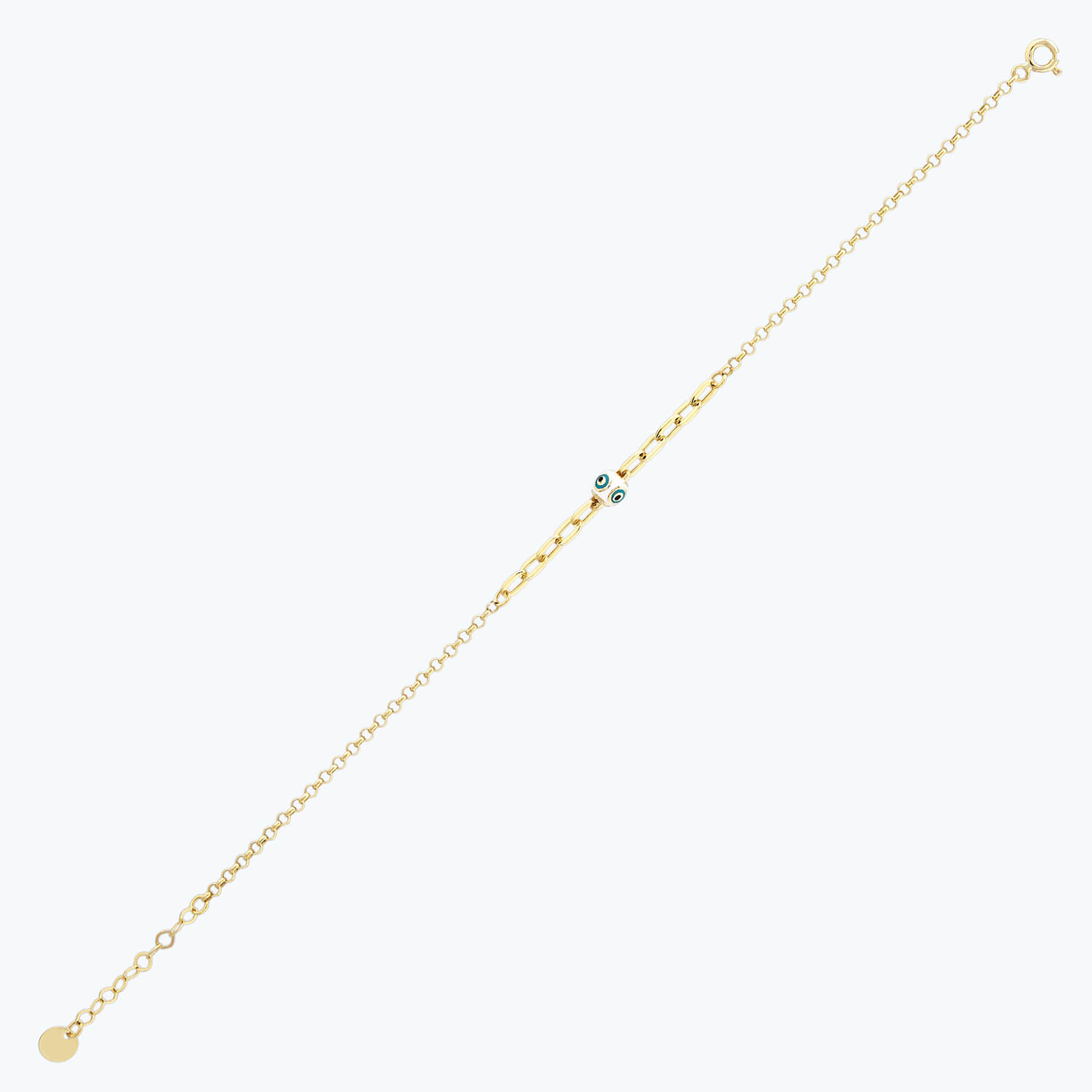 Altın Nazar Boncuklu Bileklik