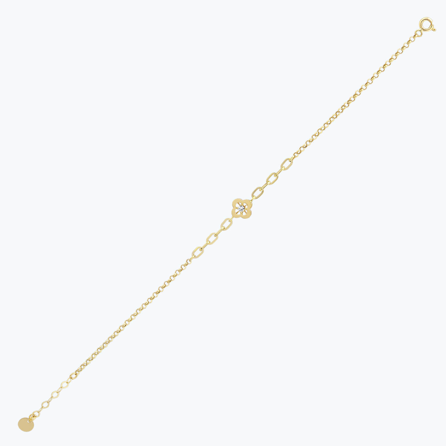 Altın Çiçek Bileklik