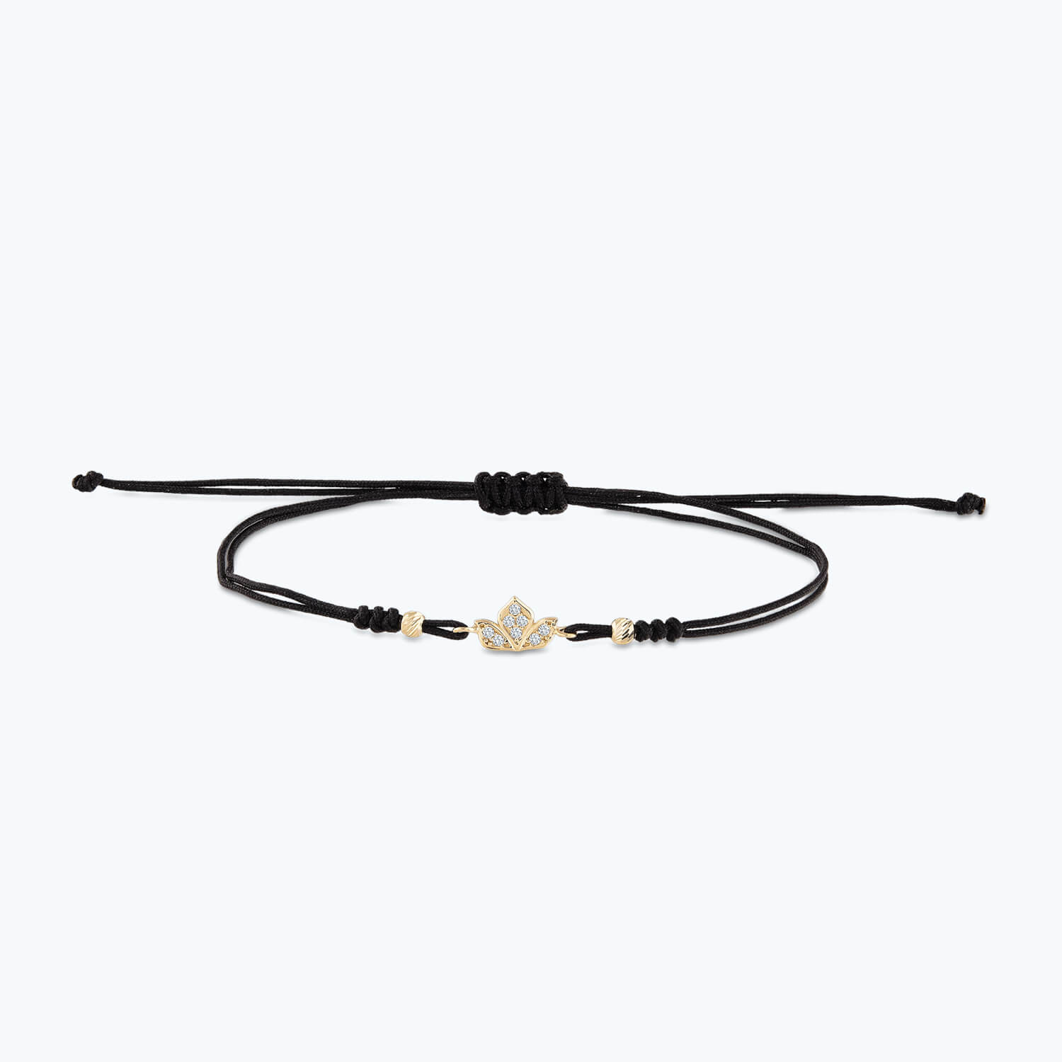 Altın İpli Lotus Bileklik