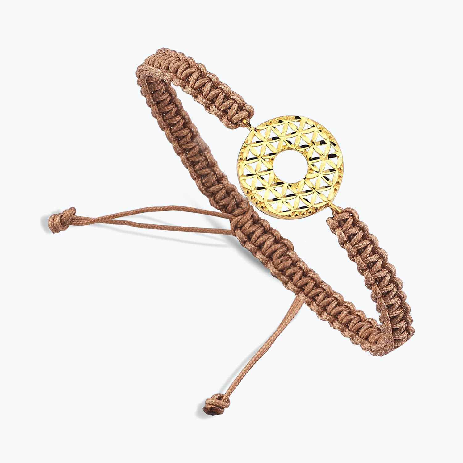 22 Ayar Altın Yaşam Çiçeği Bileklik