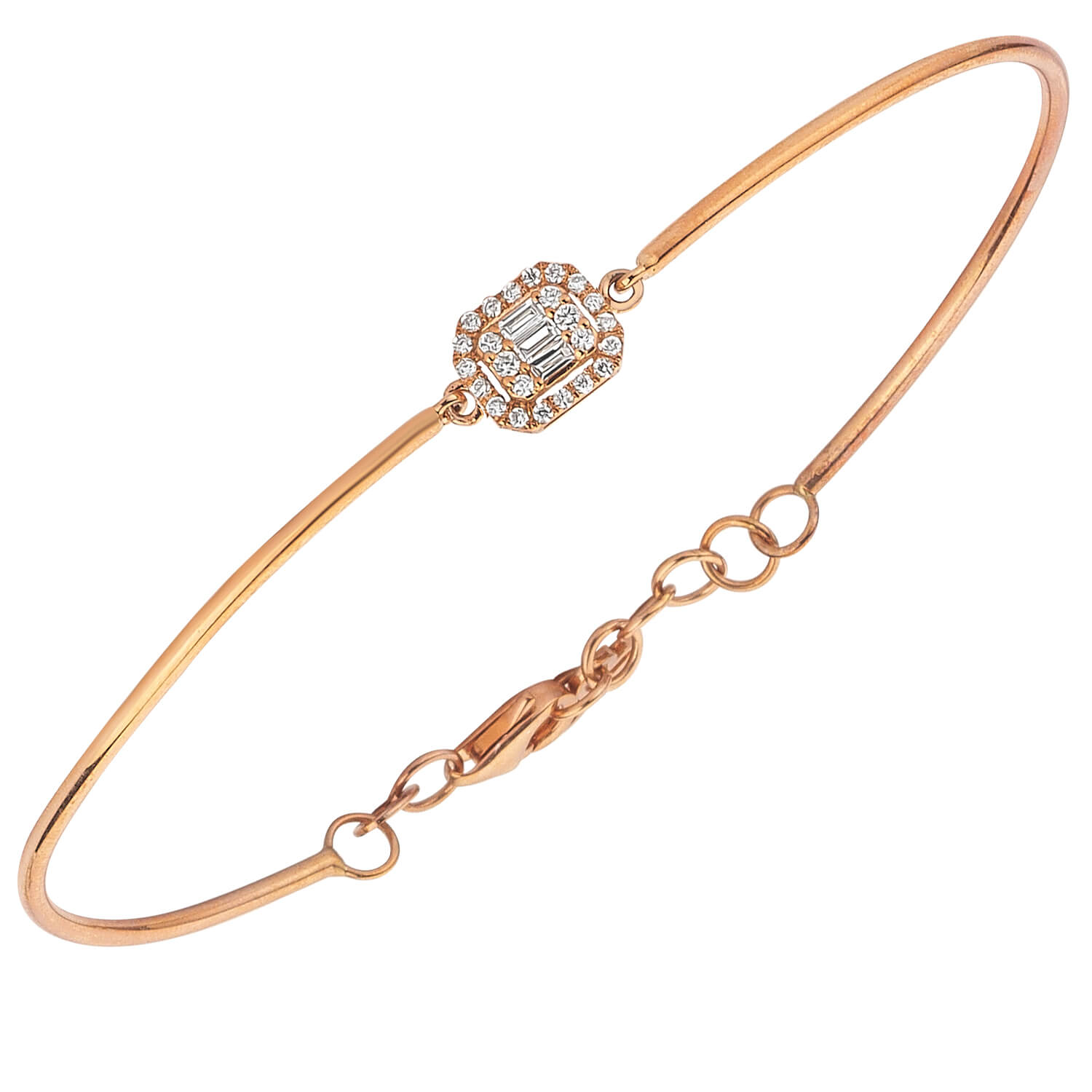 Pırlanta Baget Bileklik Pırlanta Baget Bileklik