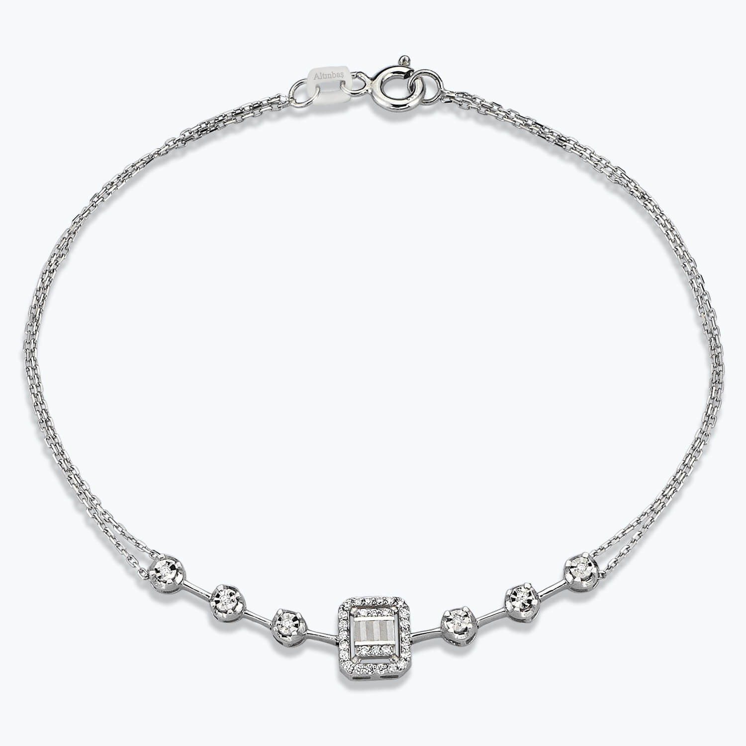 Pırlanta Baget Bileklik Pırlanta Baget Bileklik