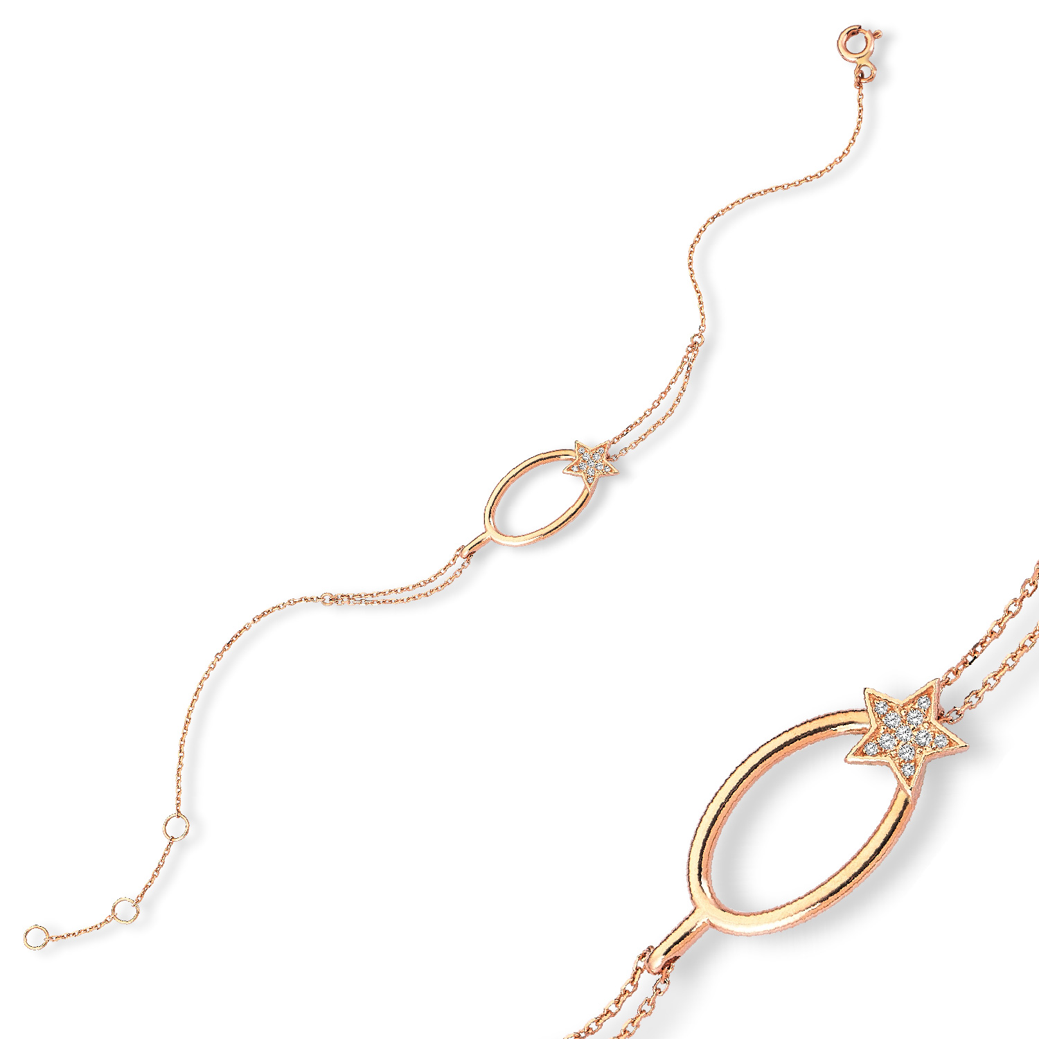 Pırlanta All Eyes On You Bileklik