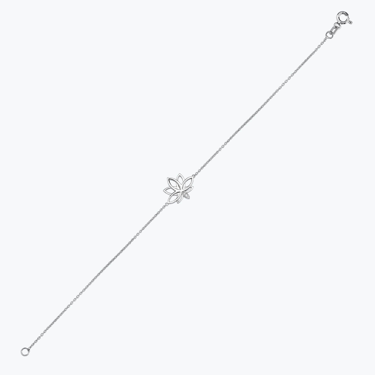 Pırlanta Lotus Bileklik Pırlanta Lotus Bileklik