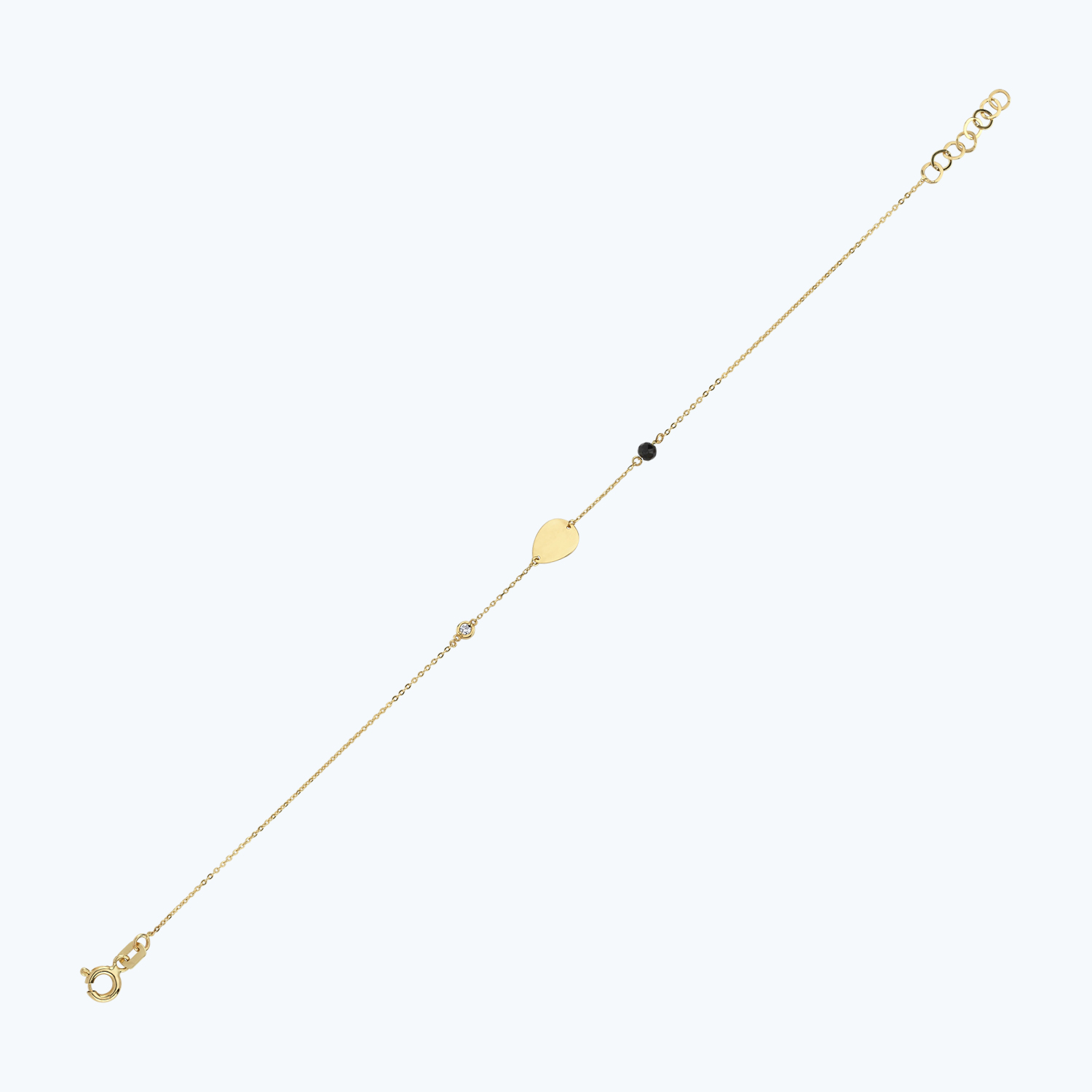 Pırlanta Spinel Taşlı Bileklik Pırlanta Spinel Taşlı Bileklik