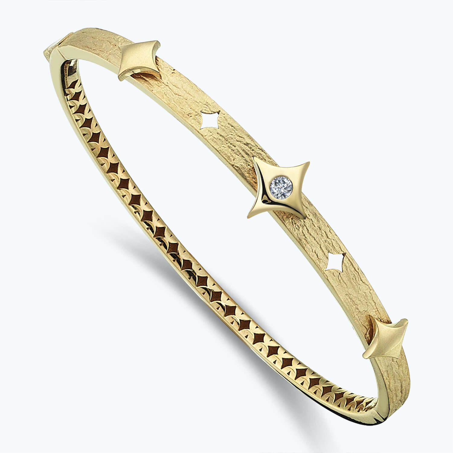 Altınbaş Yıldızı Altın Bilezik