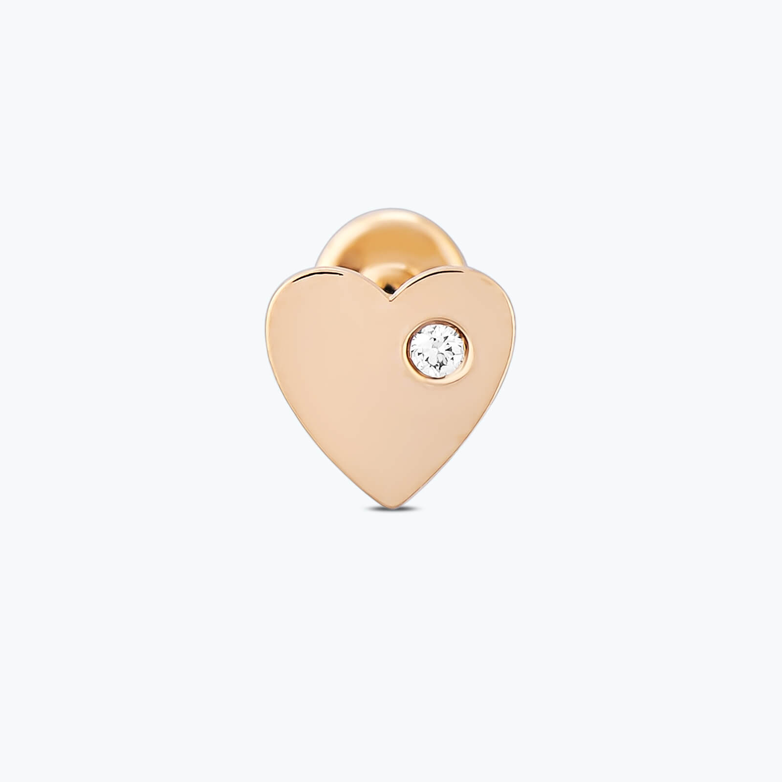 Pırlanta Kalp Tragus Piercing Pırlanta Kalp Tragus Piercing