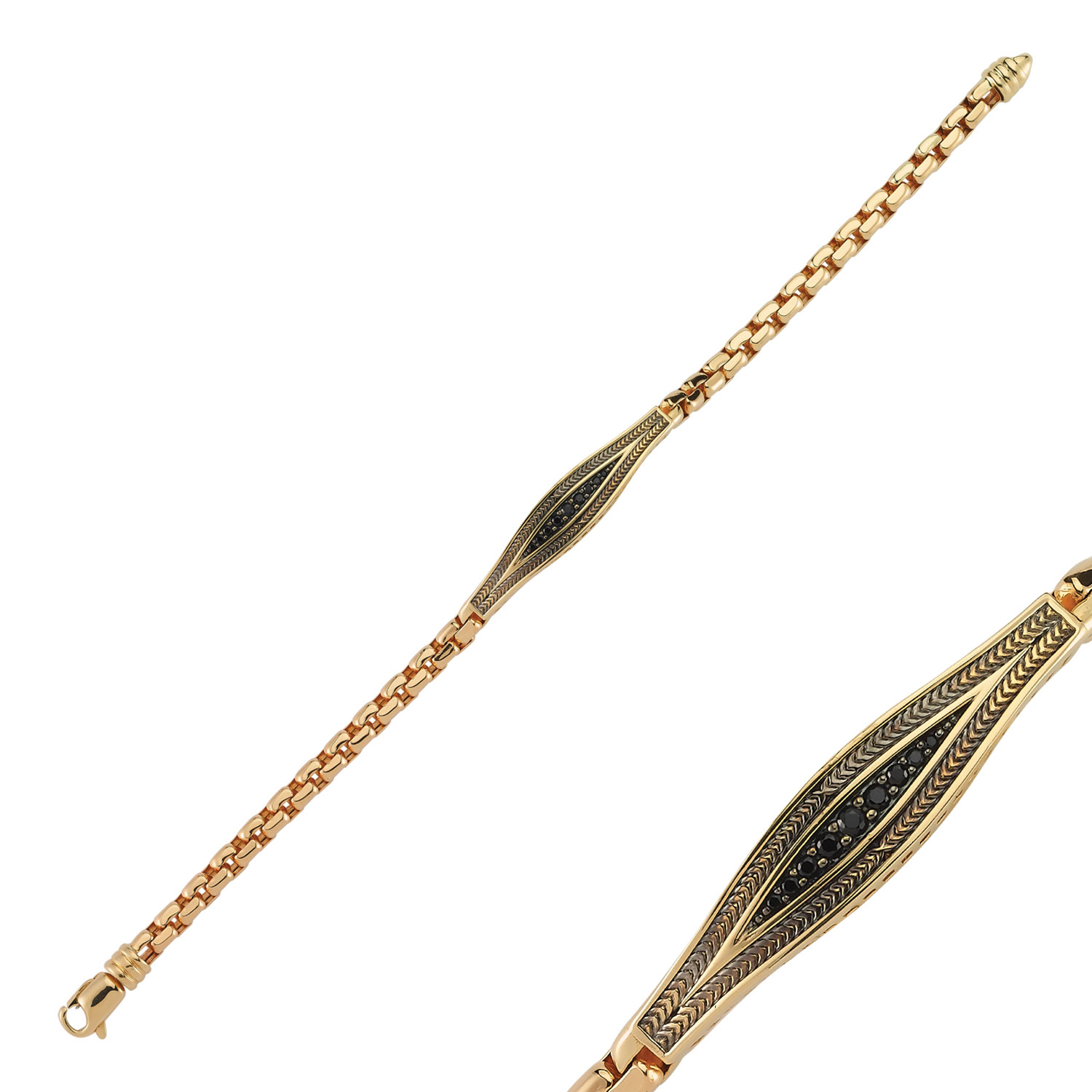 Altın Erkek Bileklik