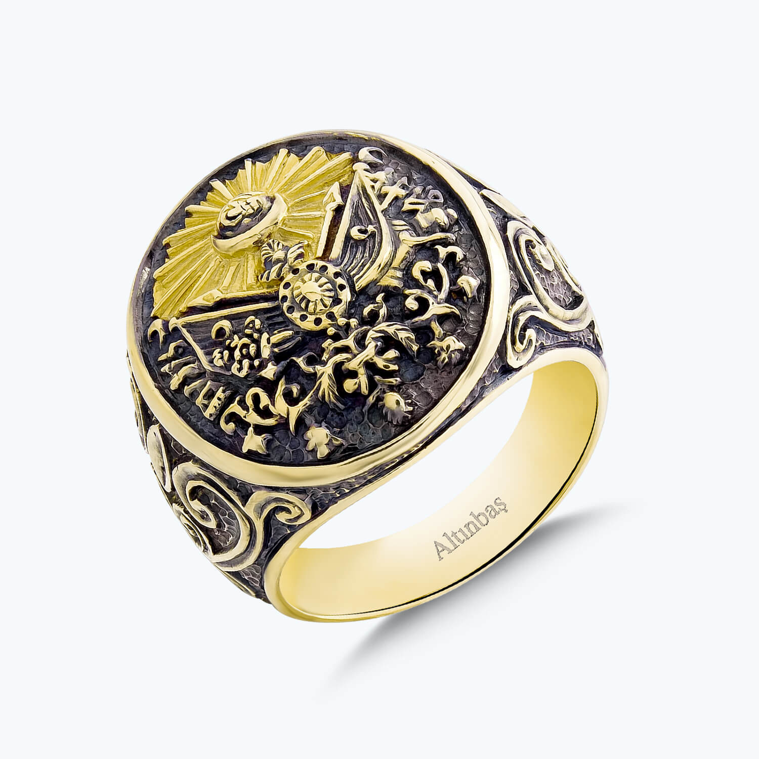 Altın Saltanat Erkek Yüzük