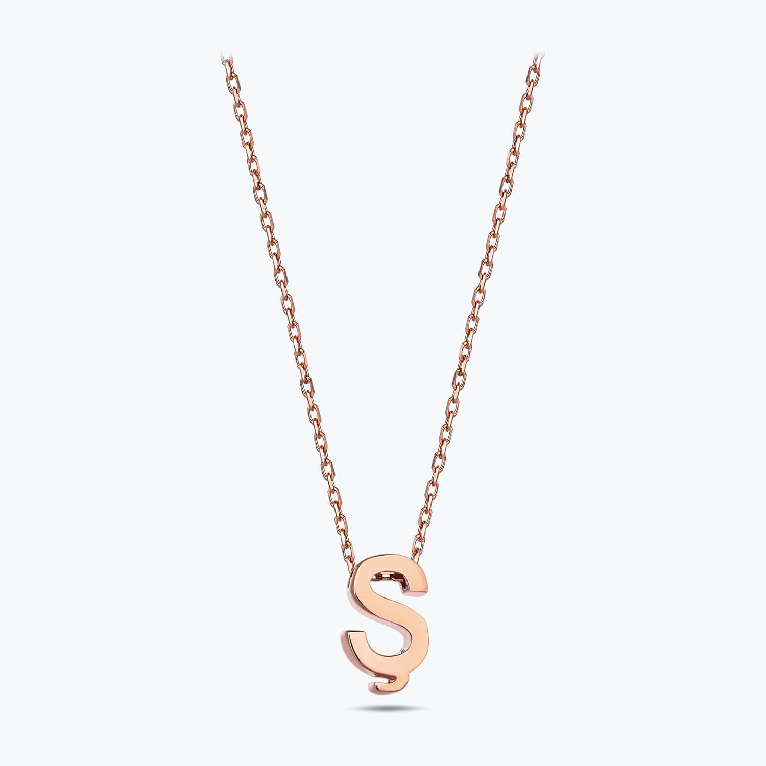 Altın Ş Harfi Kolye