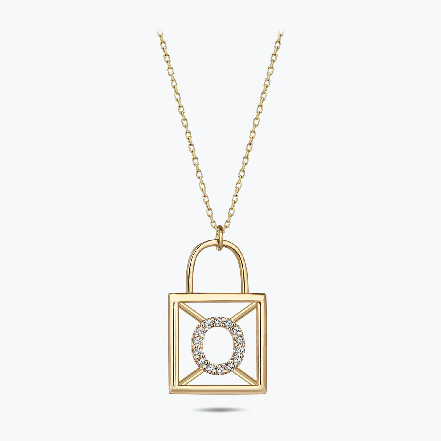 Altın O Harfi Kolye