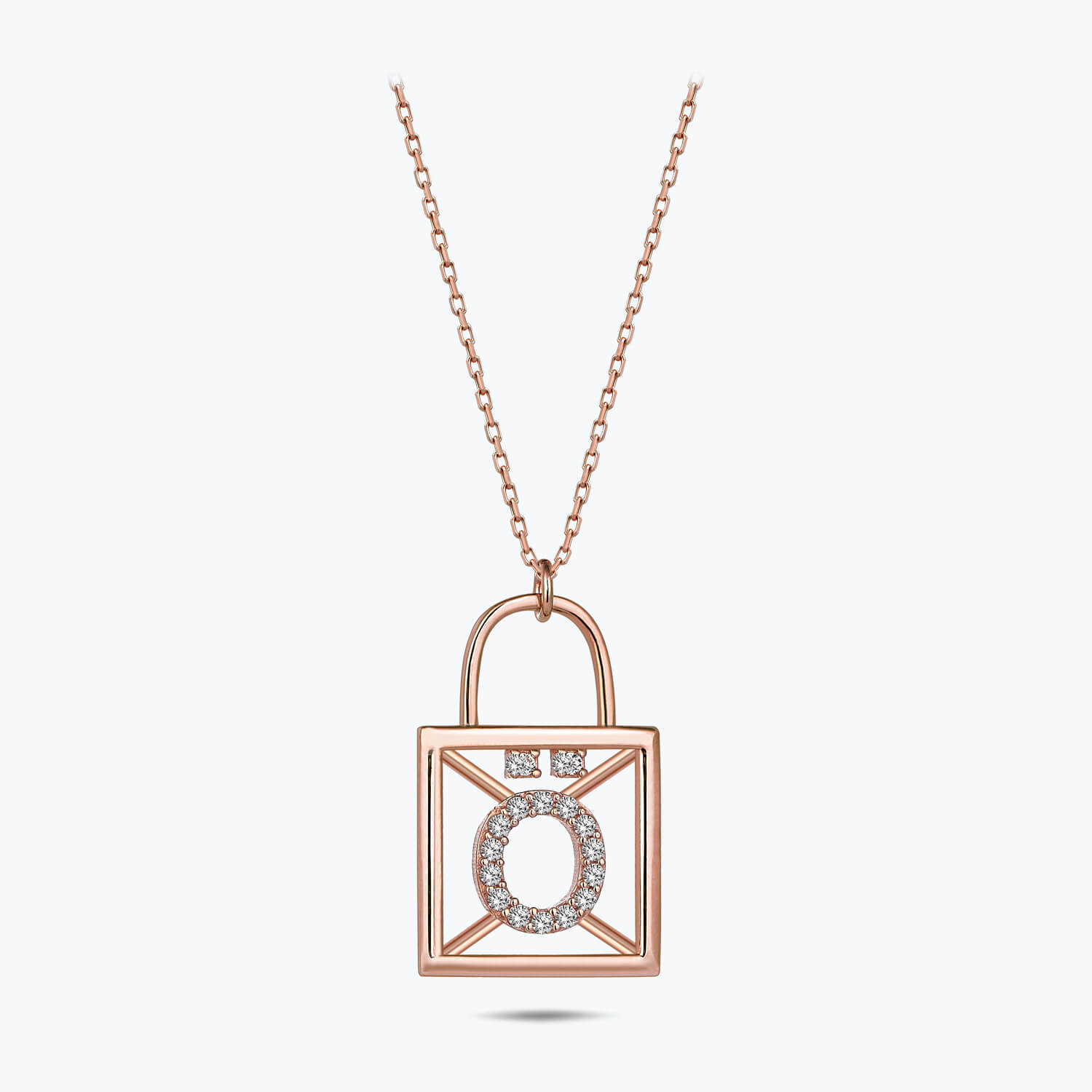 Altın Ö Harfi Kolye