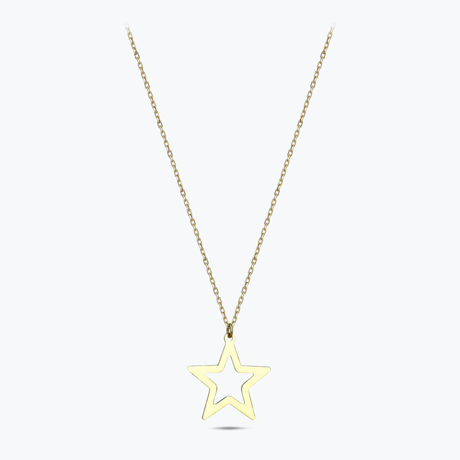 Altın Yıldız Kolye