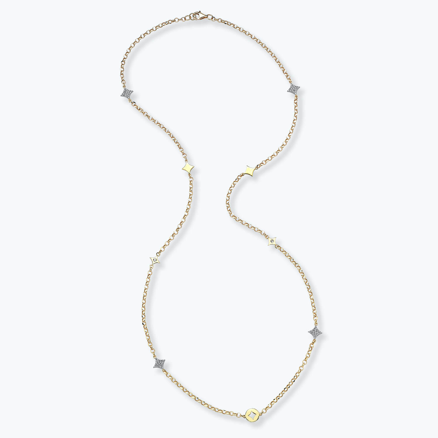 Altınbaş Yıldızı Altın Kolye