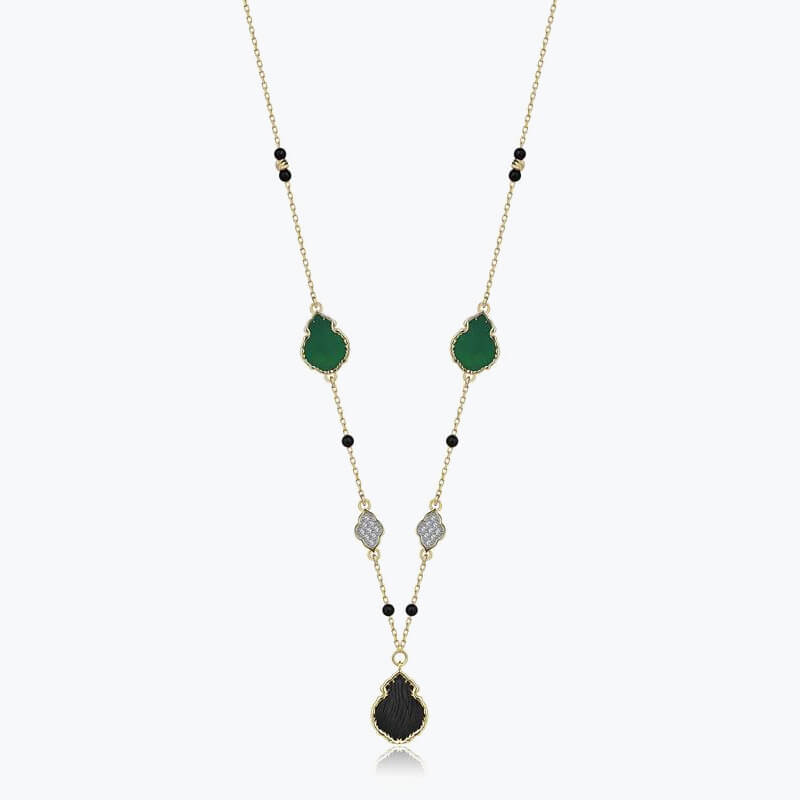 Altın Tesir Kiswa Kolye