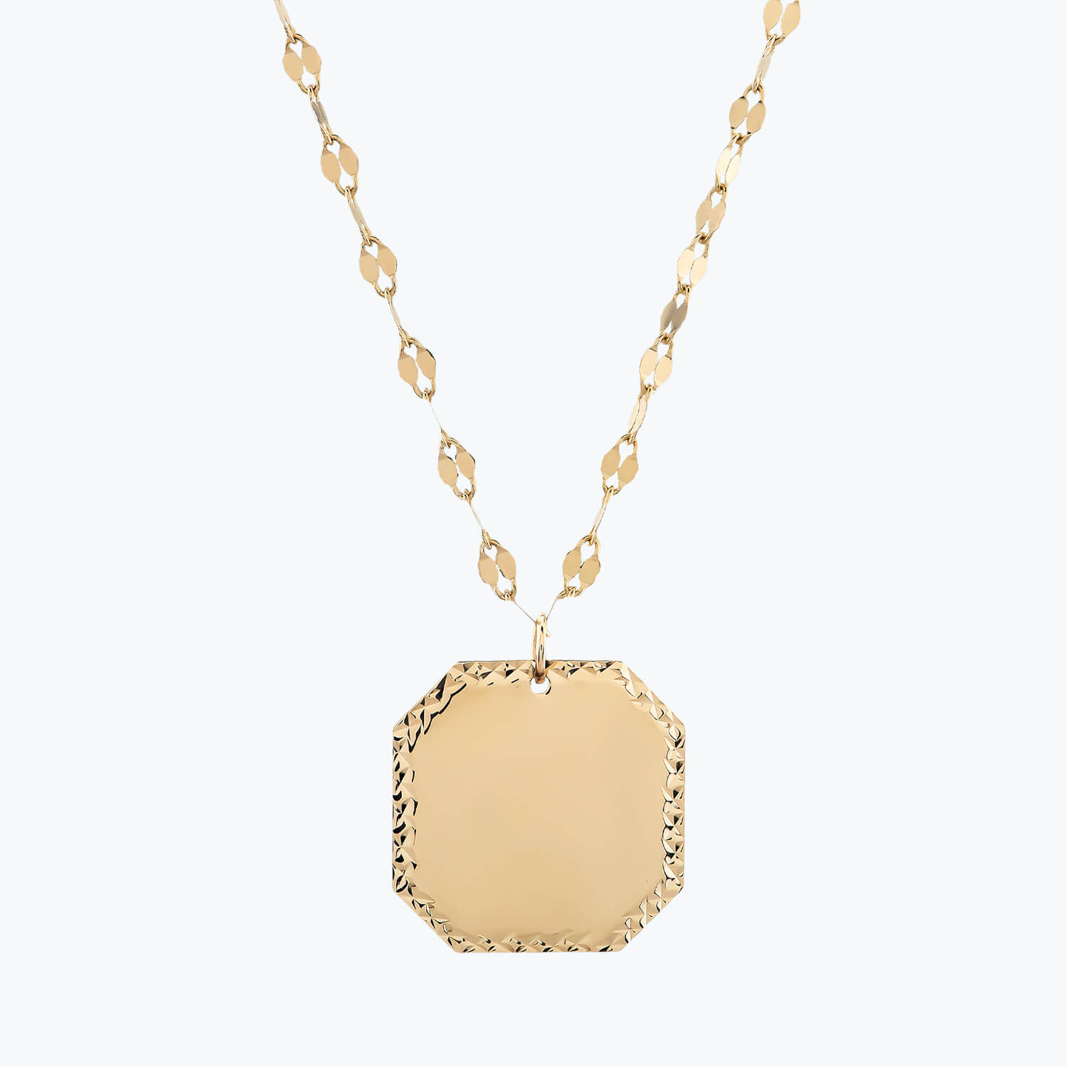 Altın İsimli Plaka Kolye