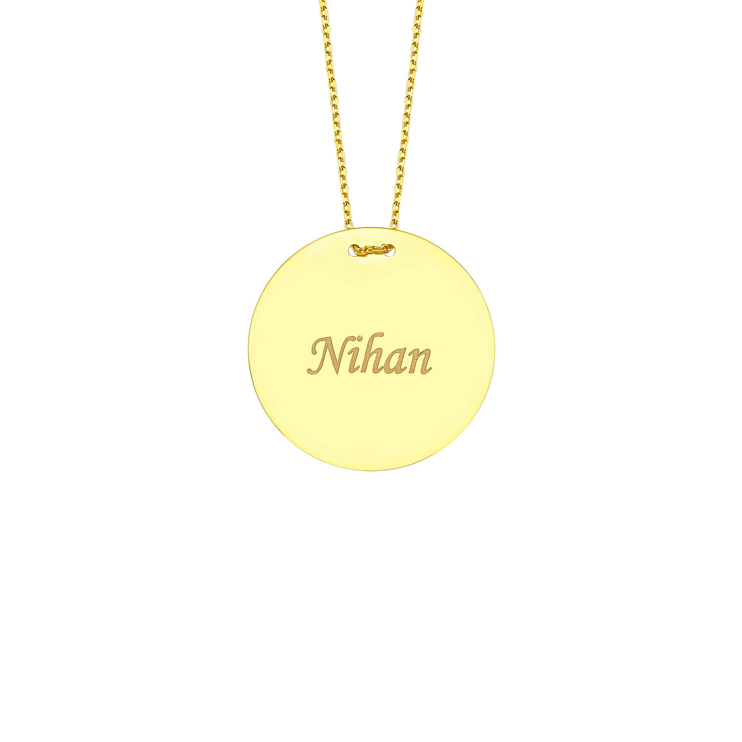 Altın İsimli Kolye