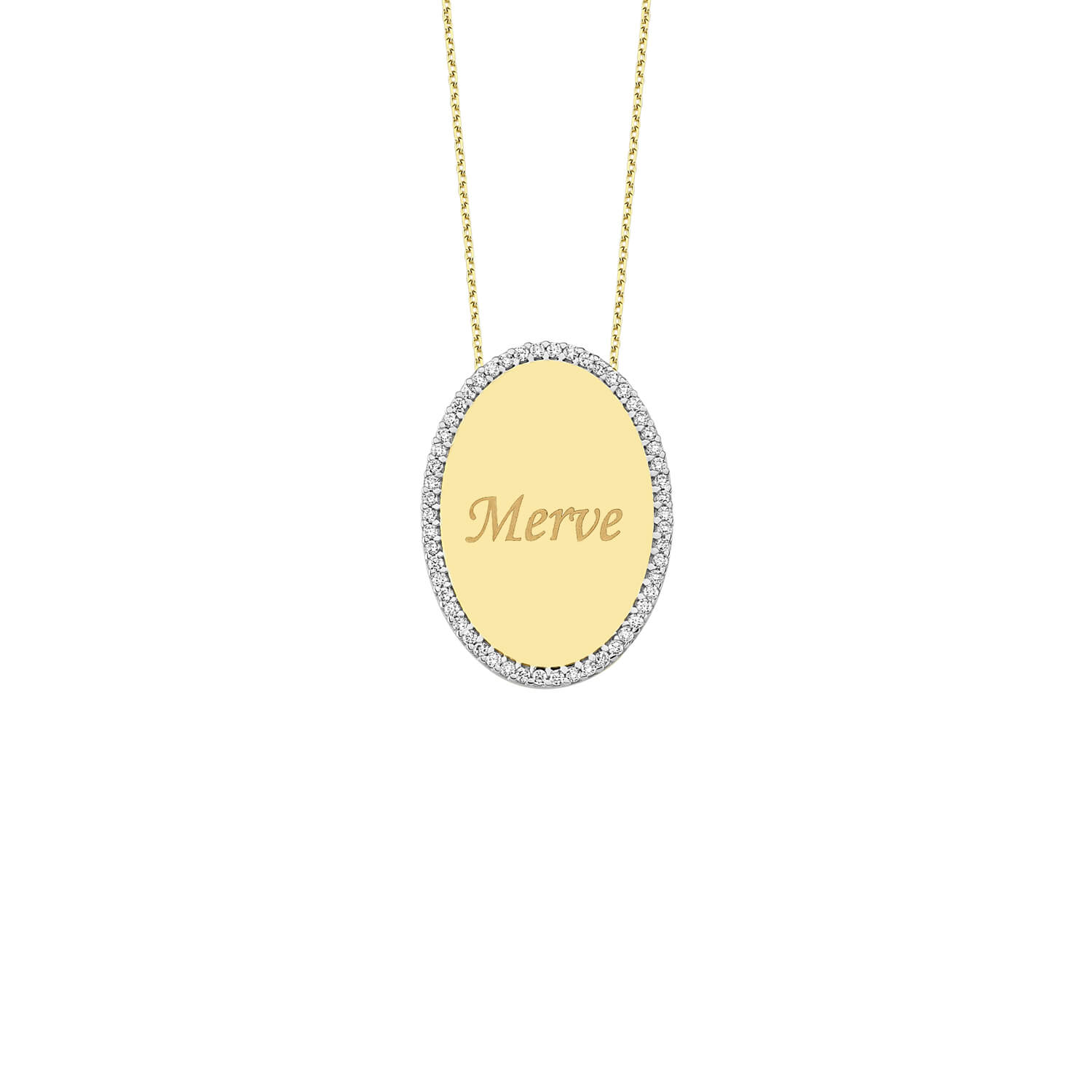 Altın İsimli Kolye