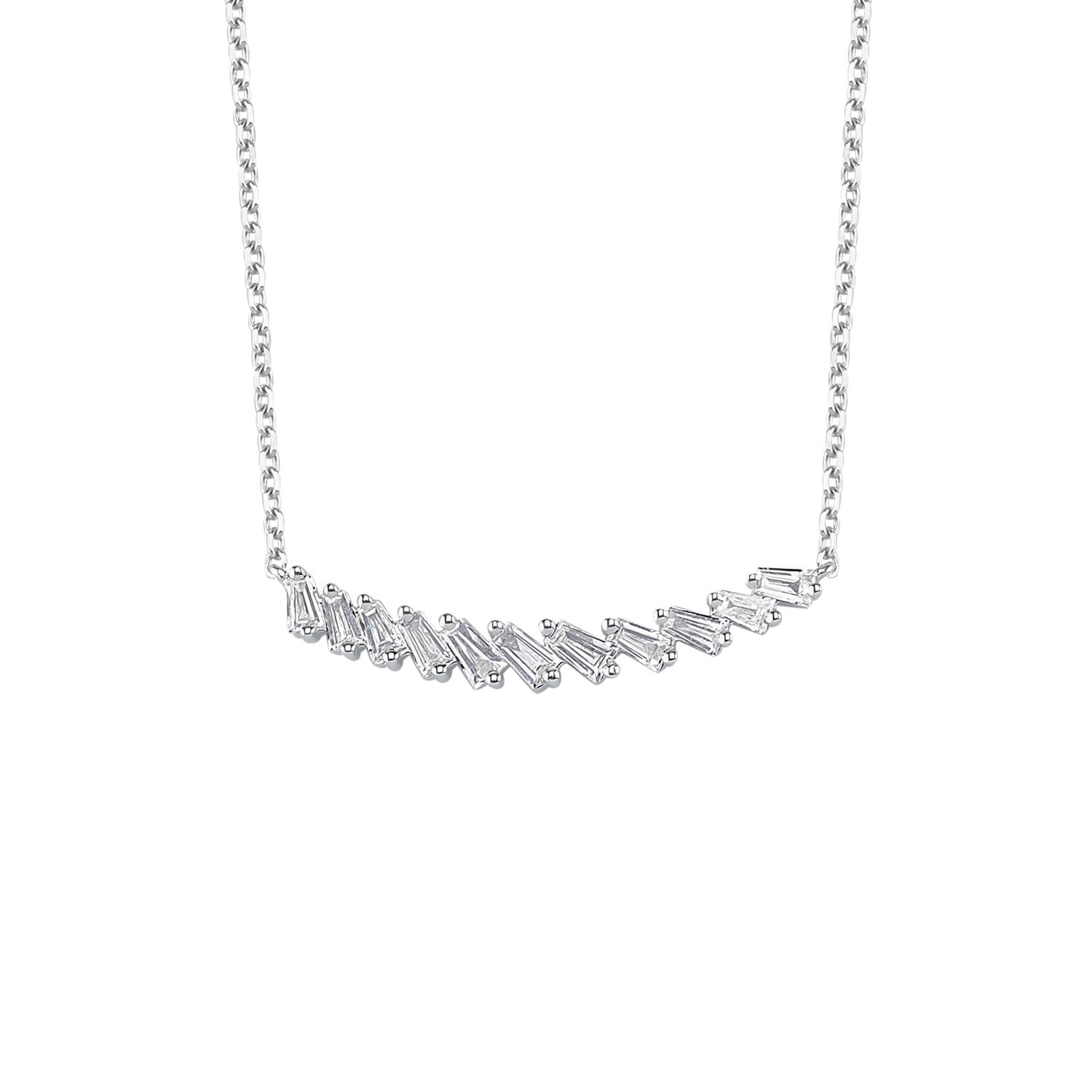 Pırlanta Baget Kolye