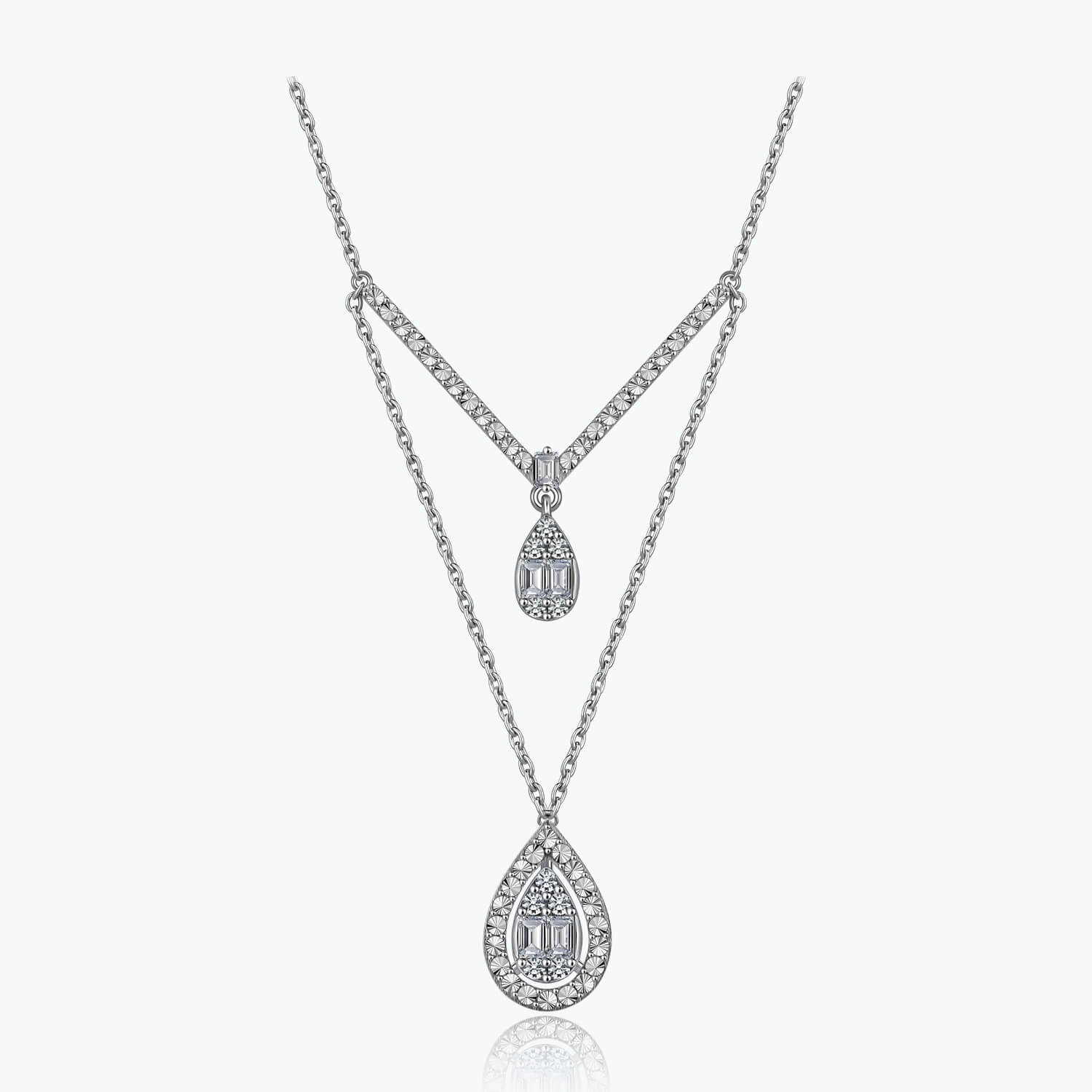 Pırlanta Baget Kolye