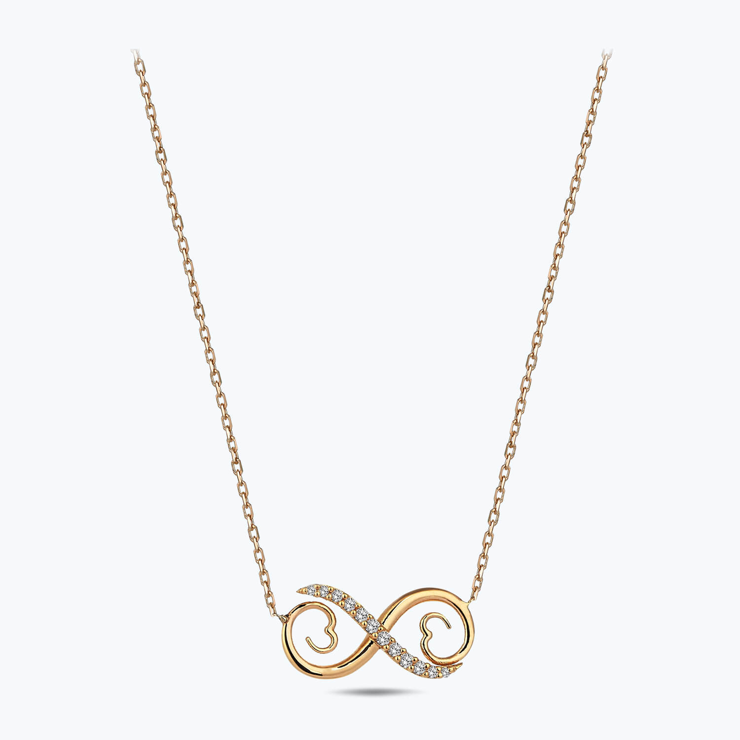 Pırlanta Sonsuzluk Kolye