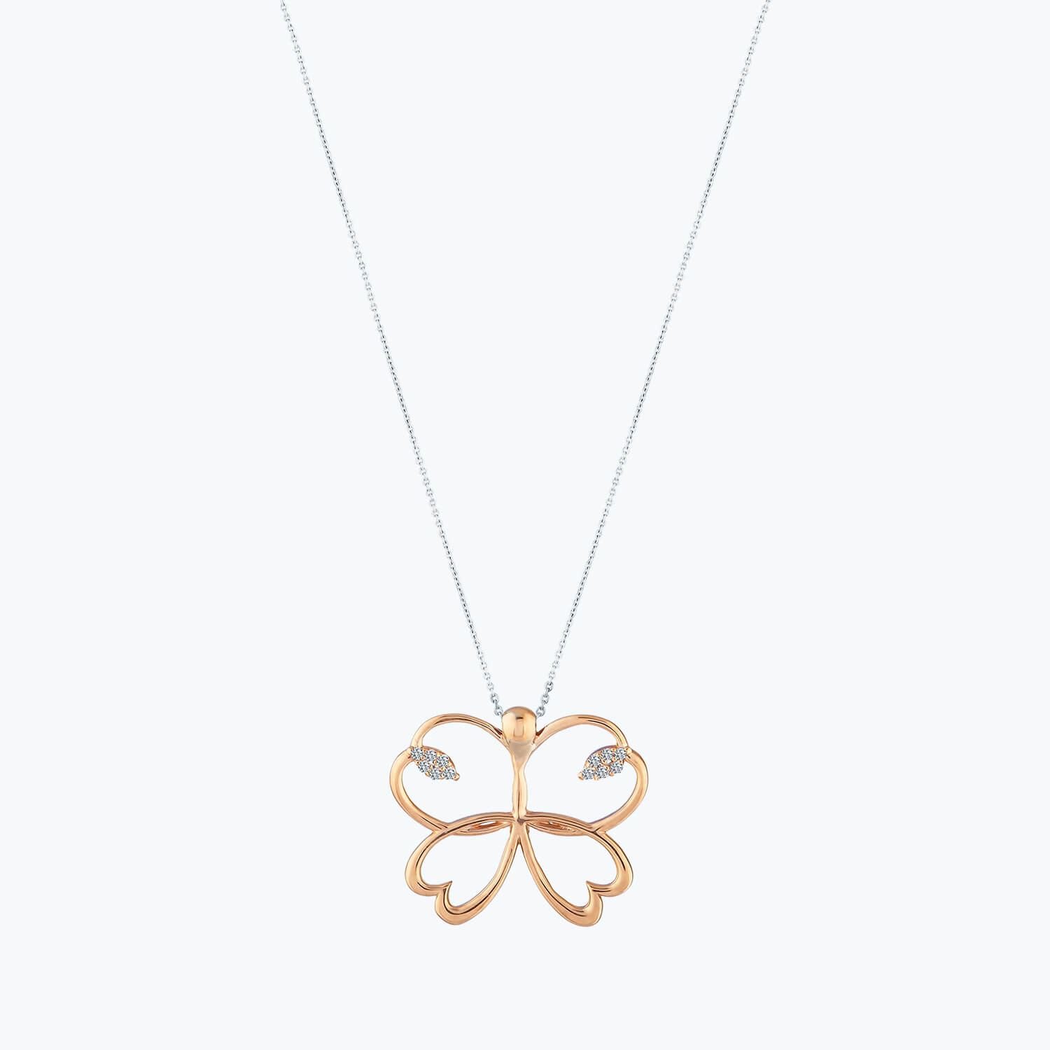 Pırlanta Mariposa Kolye Pırlanta Mariposa Kolye