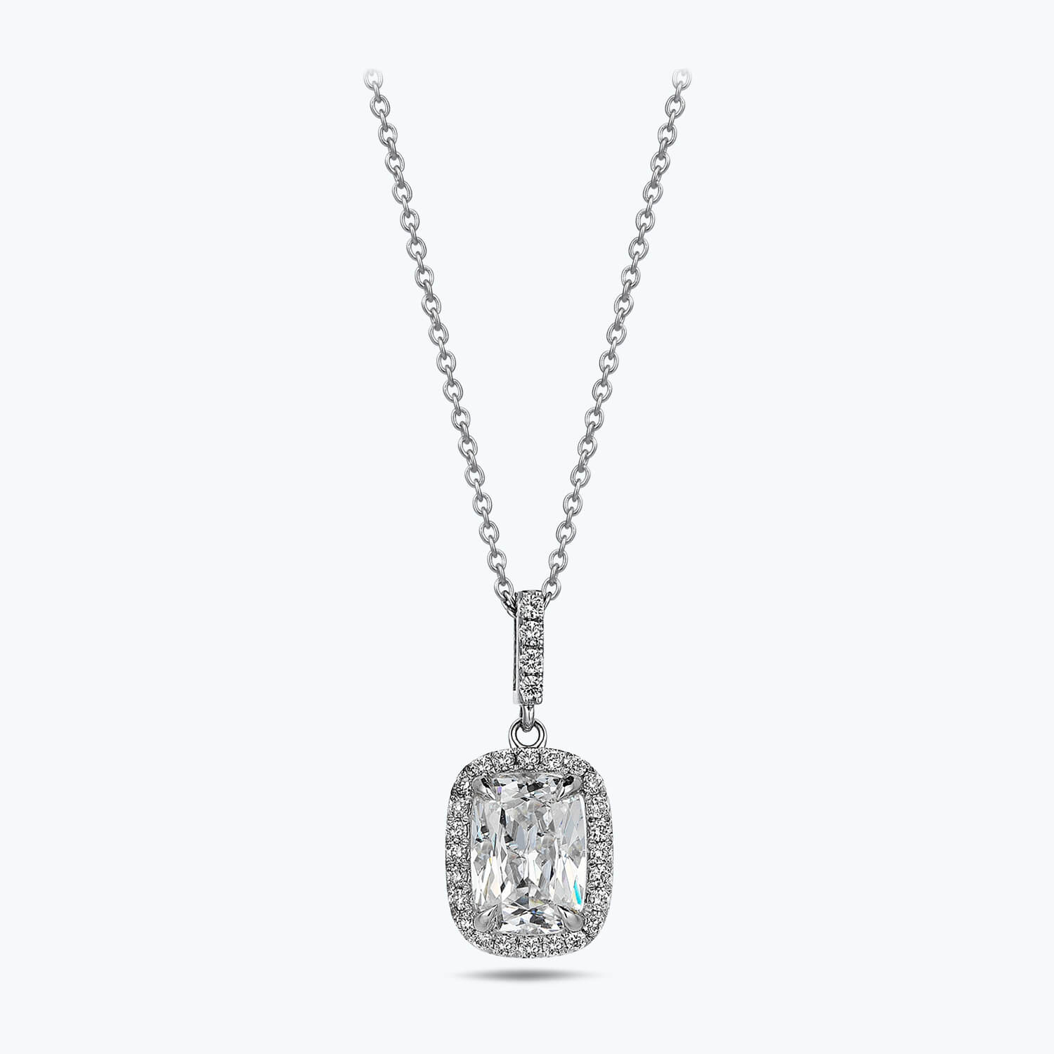 Pırlanta Topaz Kolye