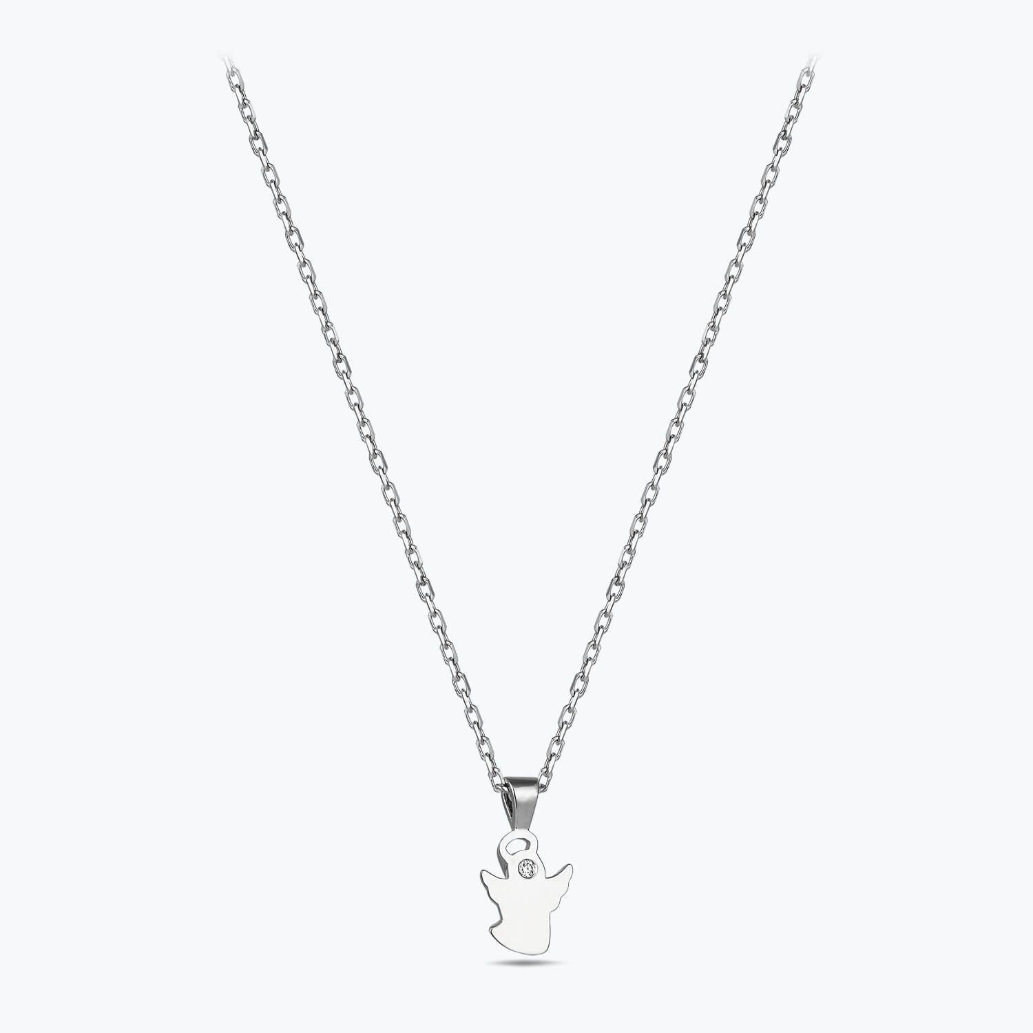 Pırlanta Melek Kolye