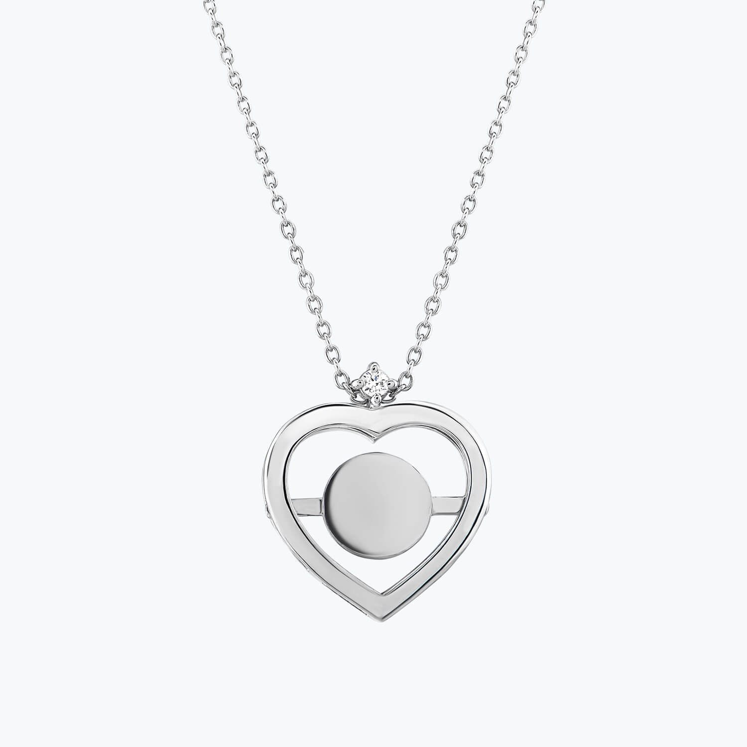 Pırlanta Kalp Kolye Pırlanta Kalp Kolye