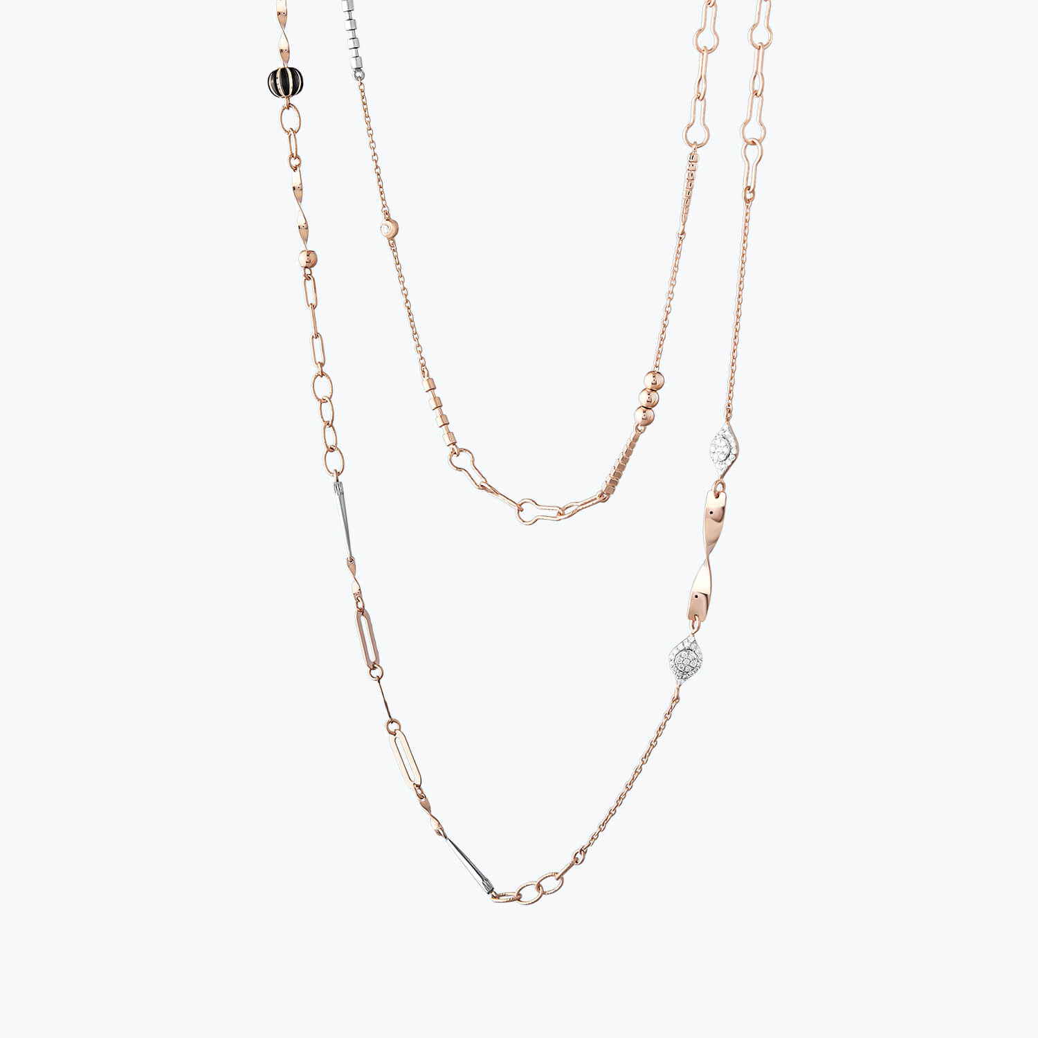 Pırlanta Zincir Kolye