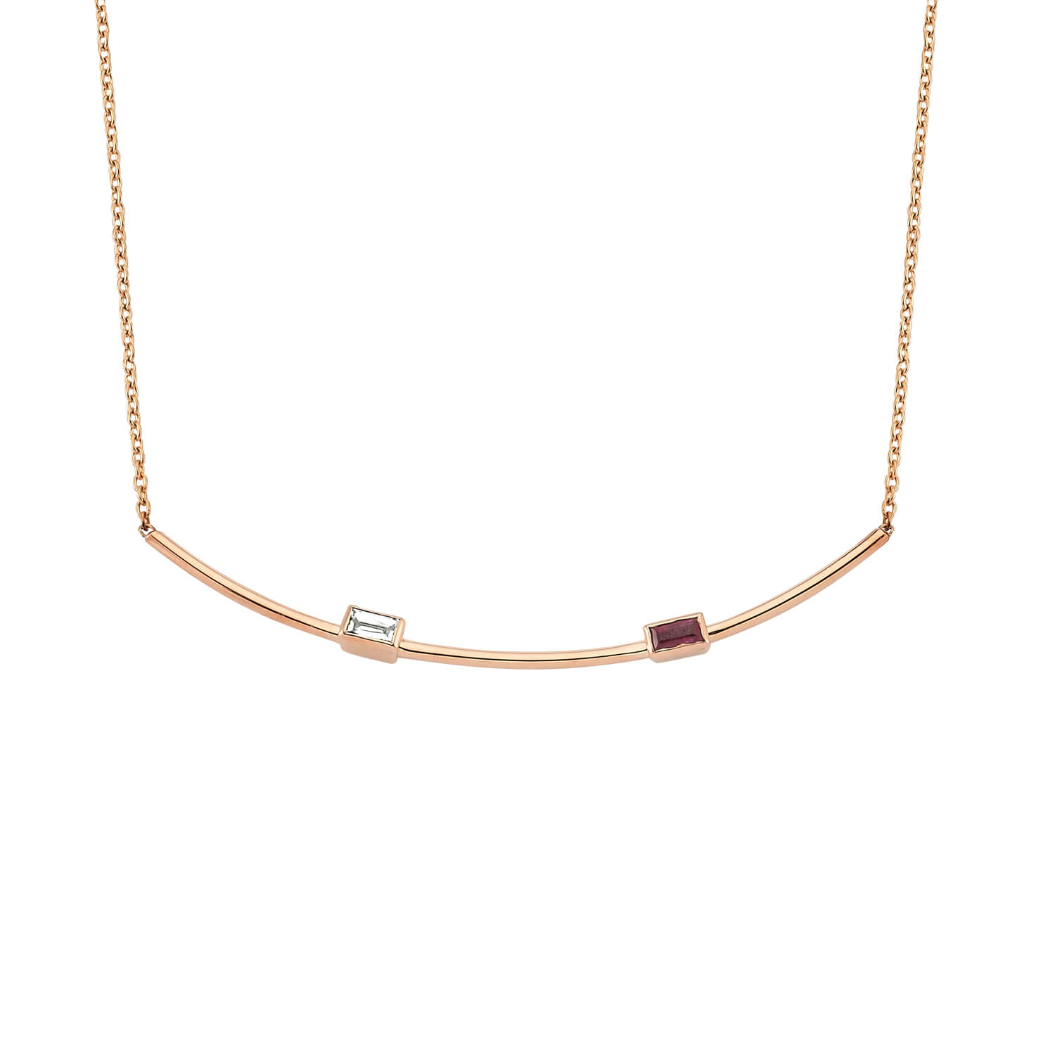 Pırlanta Yakut Kolye