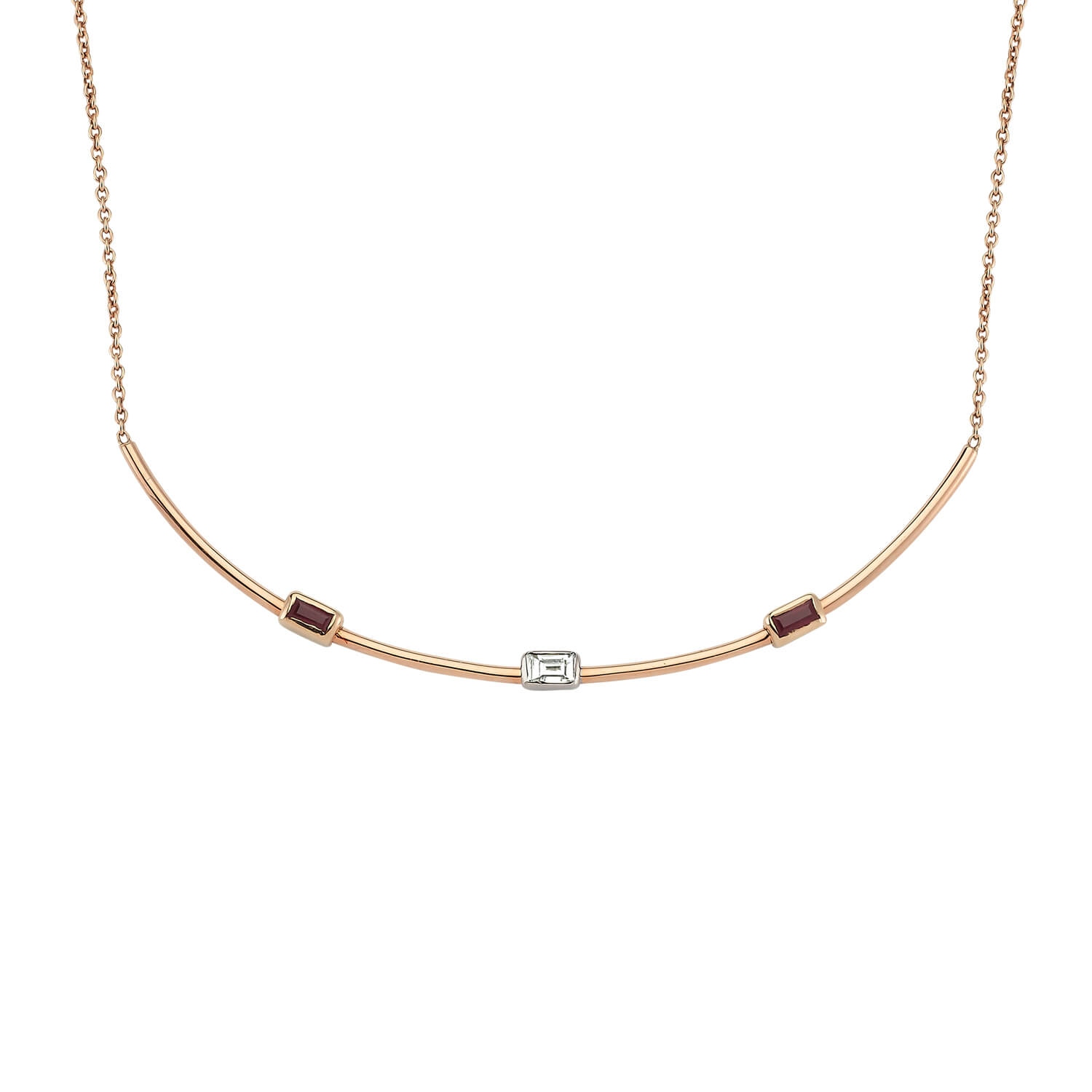 Pırlanta Yakut Kolye