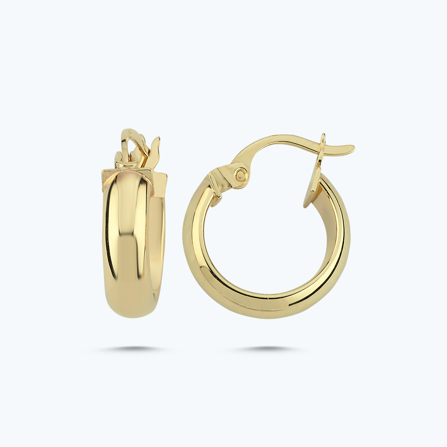 Altın Halka Küpe / 0017944100055 | Altınbaş