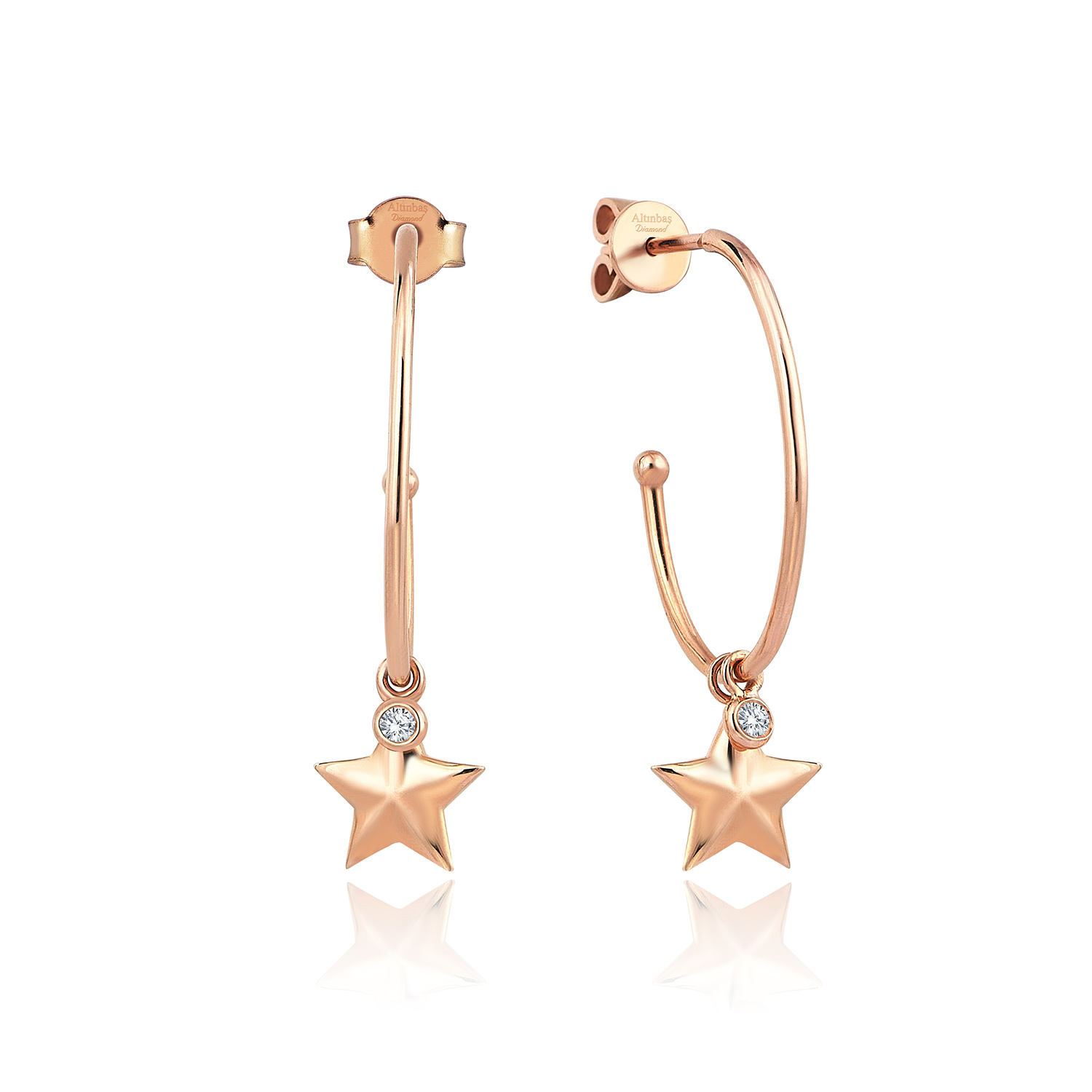 Pırlanta All Eyes On You Küpe