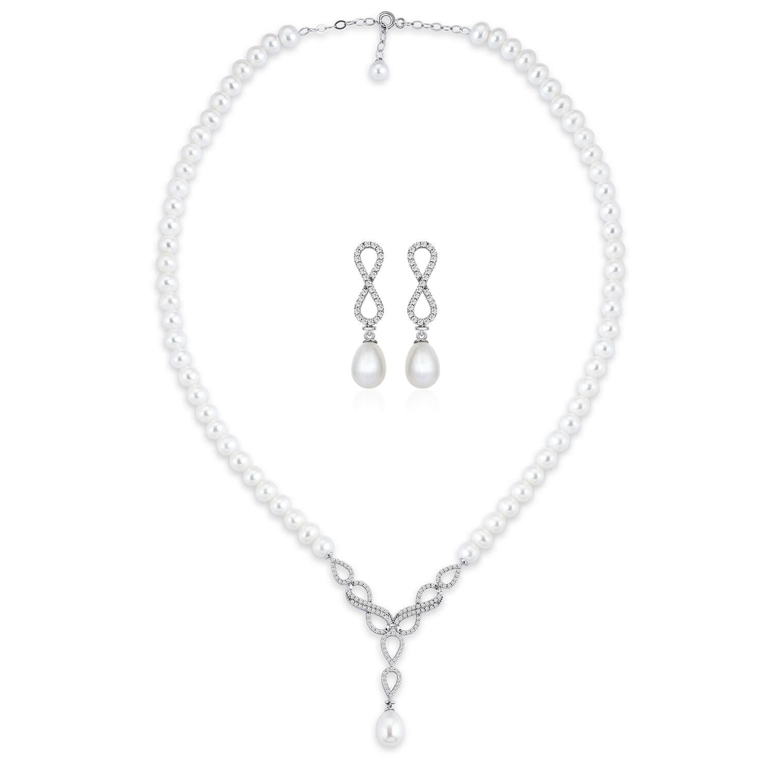 Altın İkili İnci Set