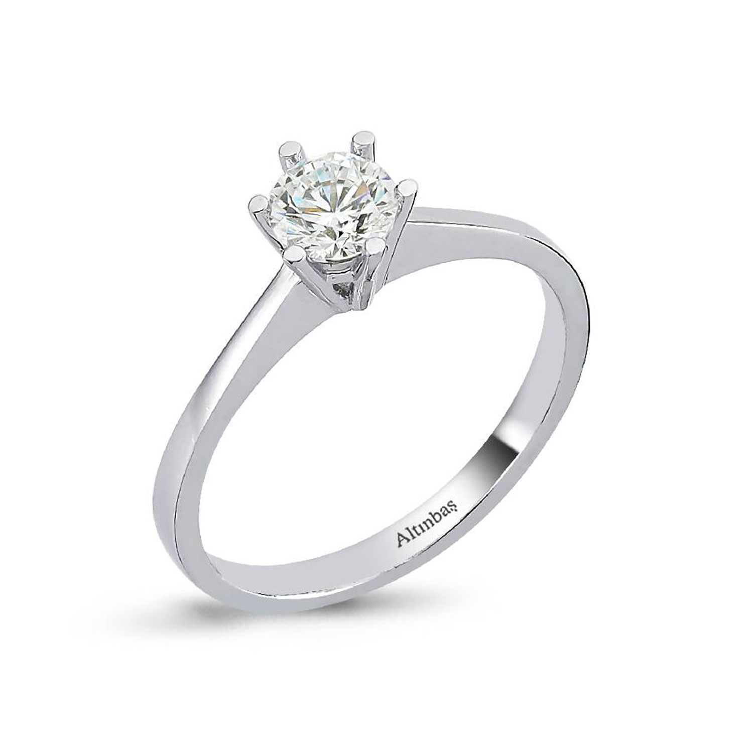 Altın Tektaş Yüzük