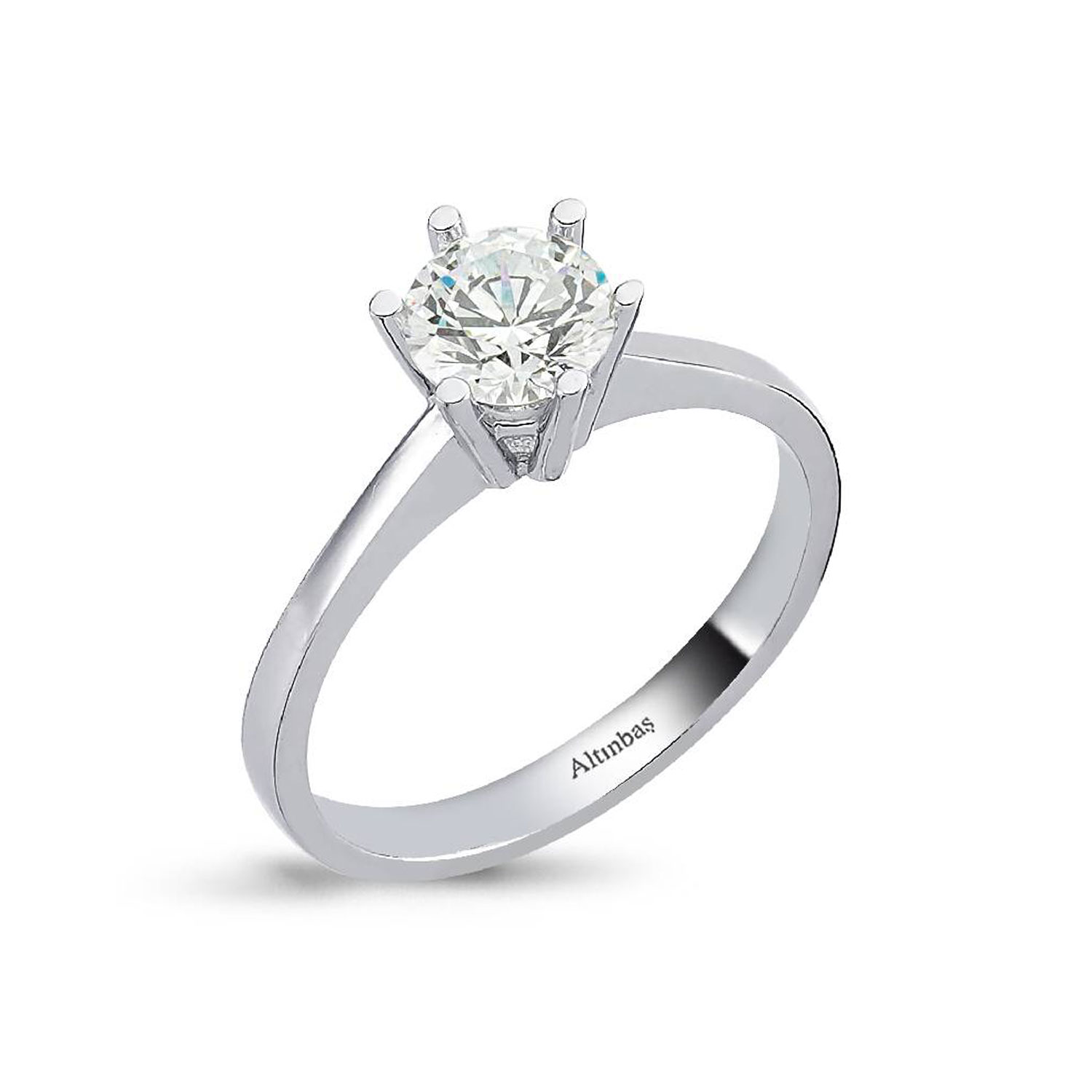 Altın Tektaş Yüzük