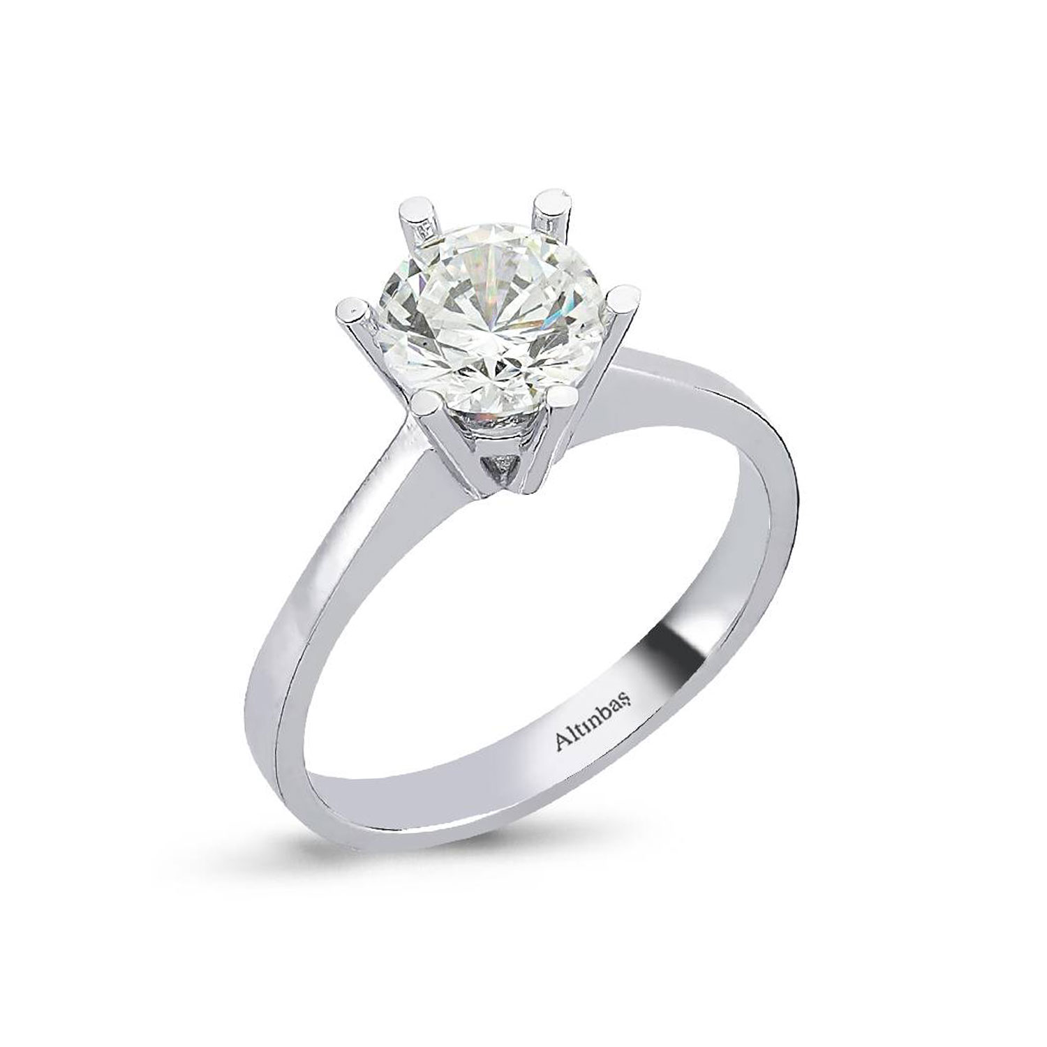 Altın Tektaş Yüzük