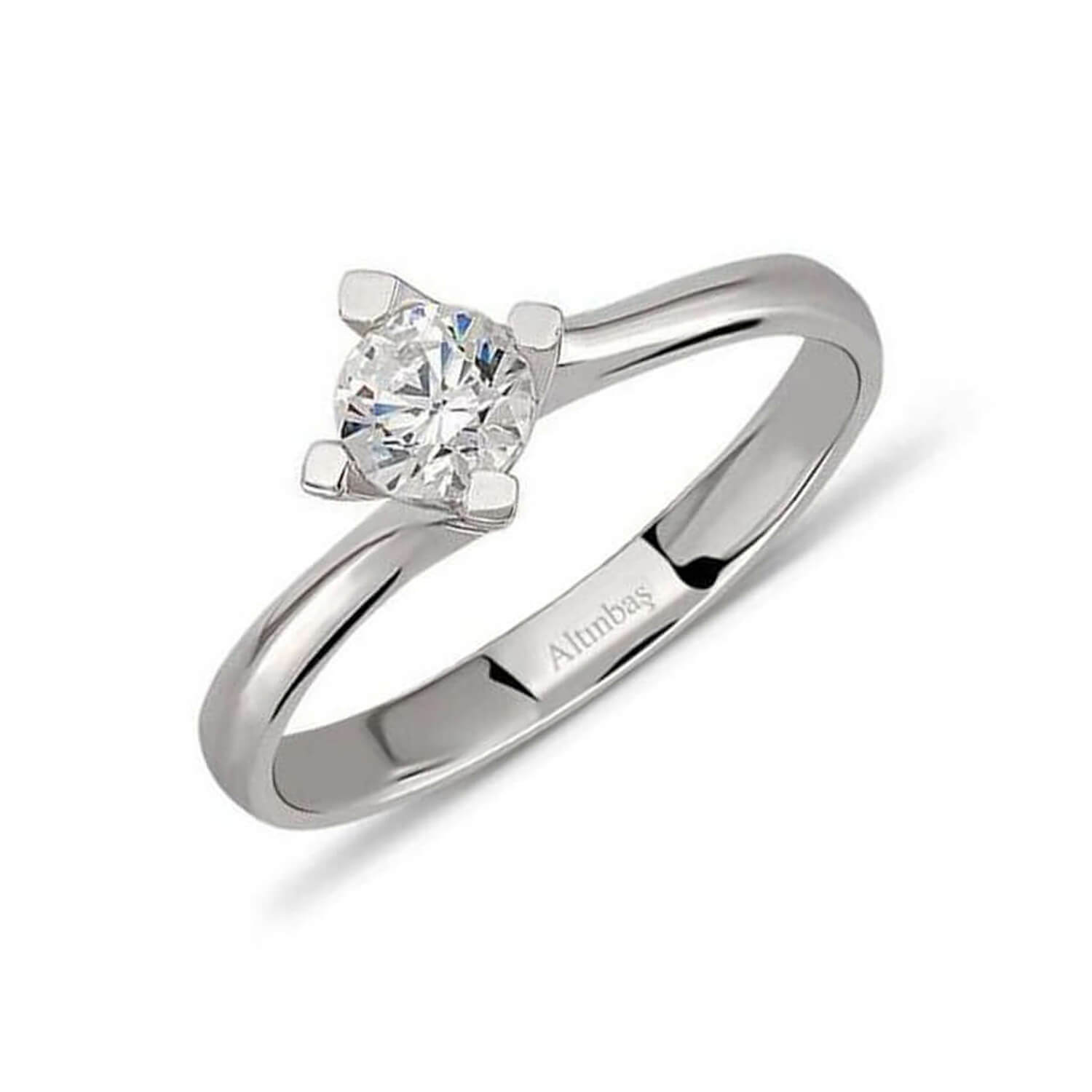 Altın Tektaş Yüzük