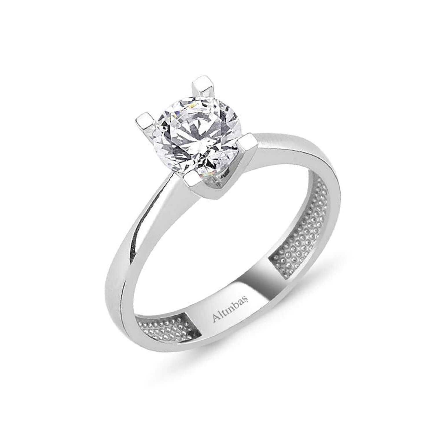 Altın Tektaş Yüzük