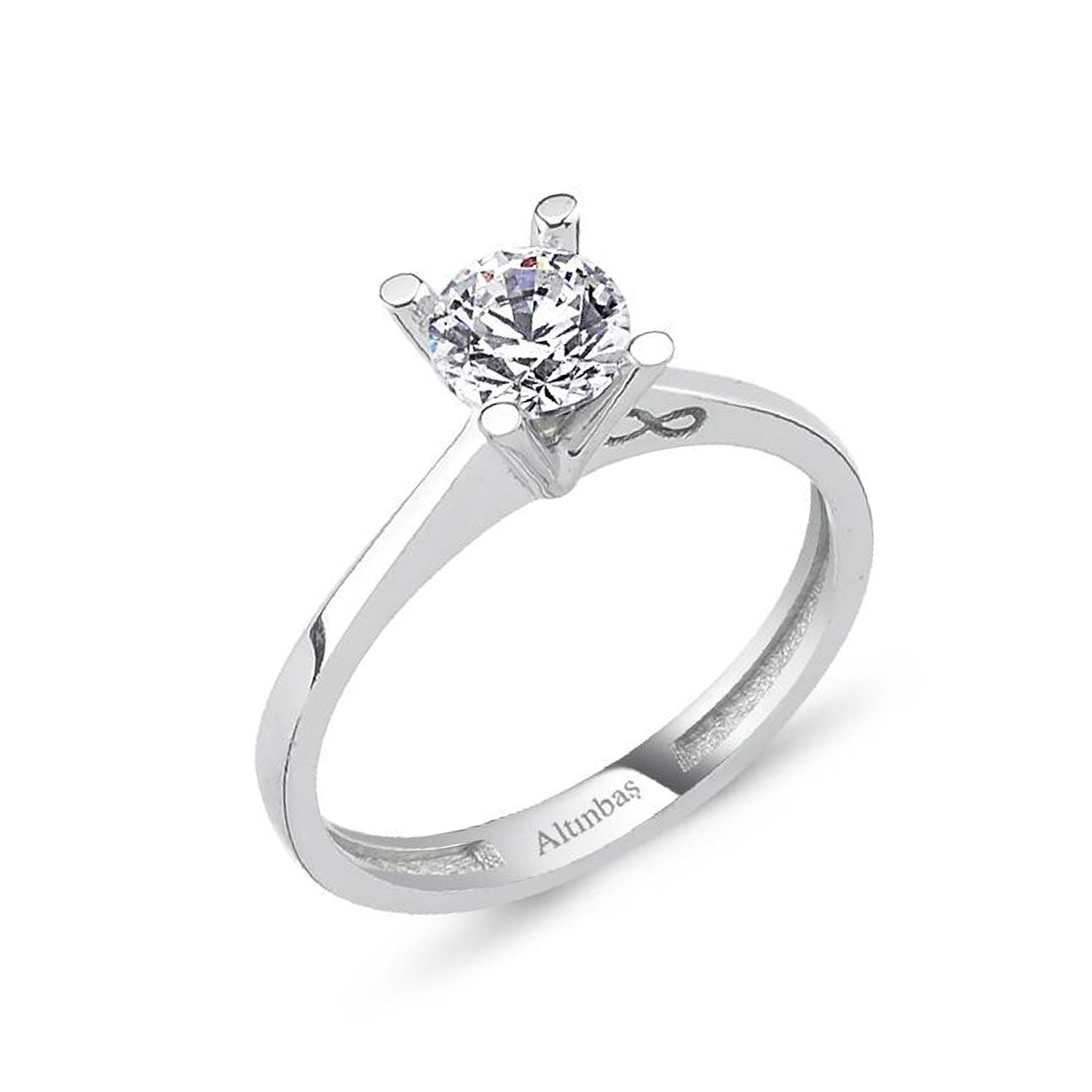 Altın Tektaş Yüzük