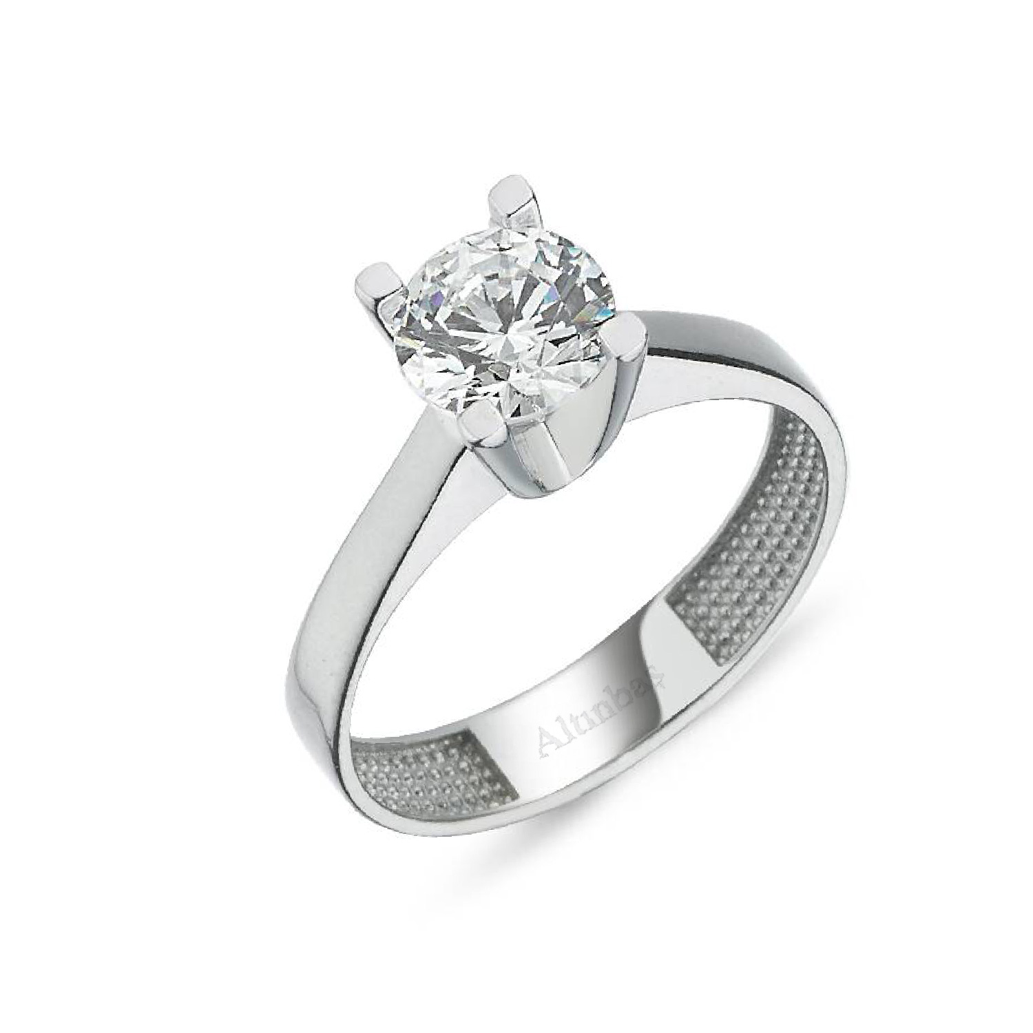 Altın Tektaş Yüzük