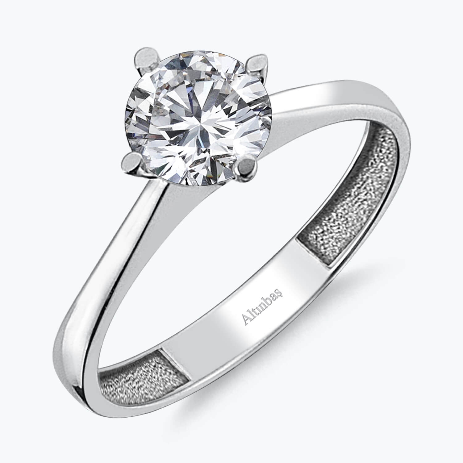 Altın Tektaş Yüzük