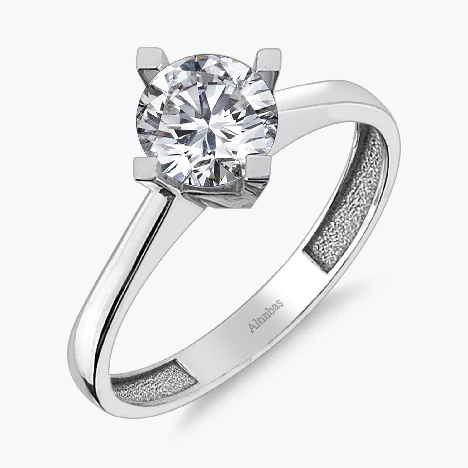 Altın Tektaş Yüzük