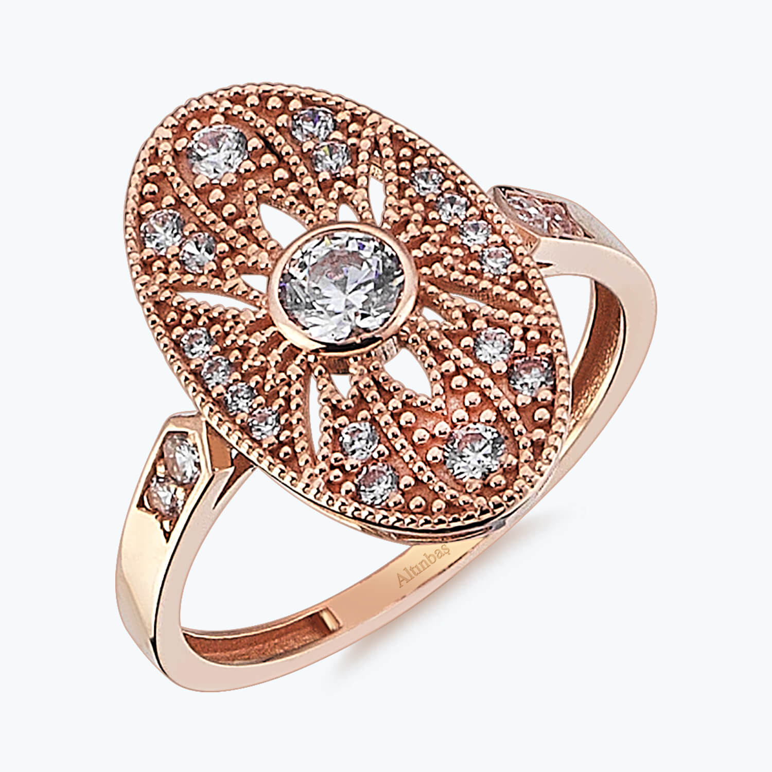 Altın Vintage Yüzük